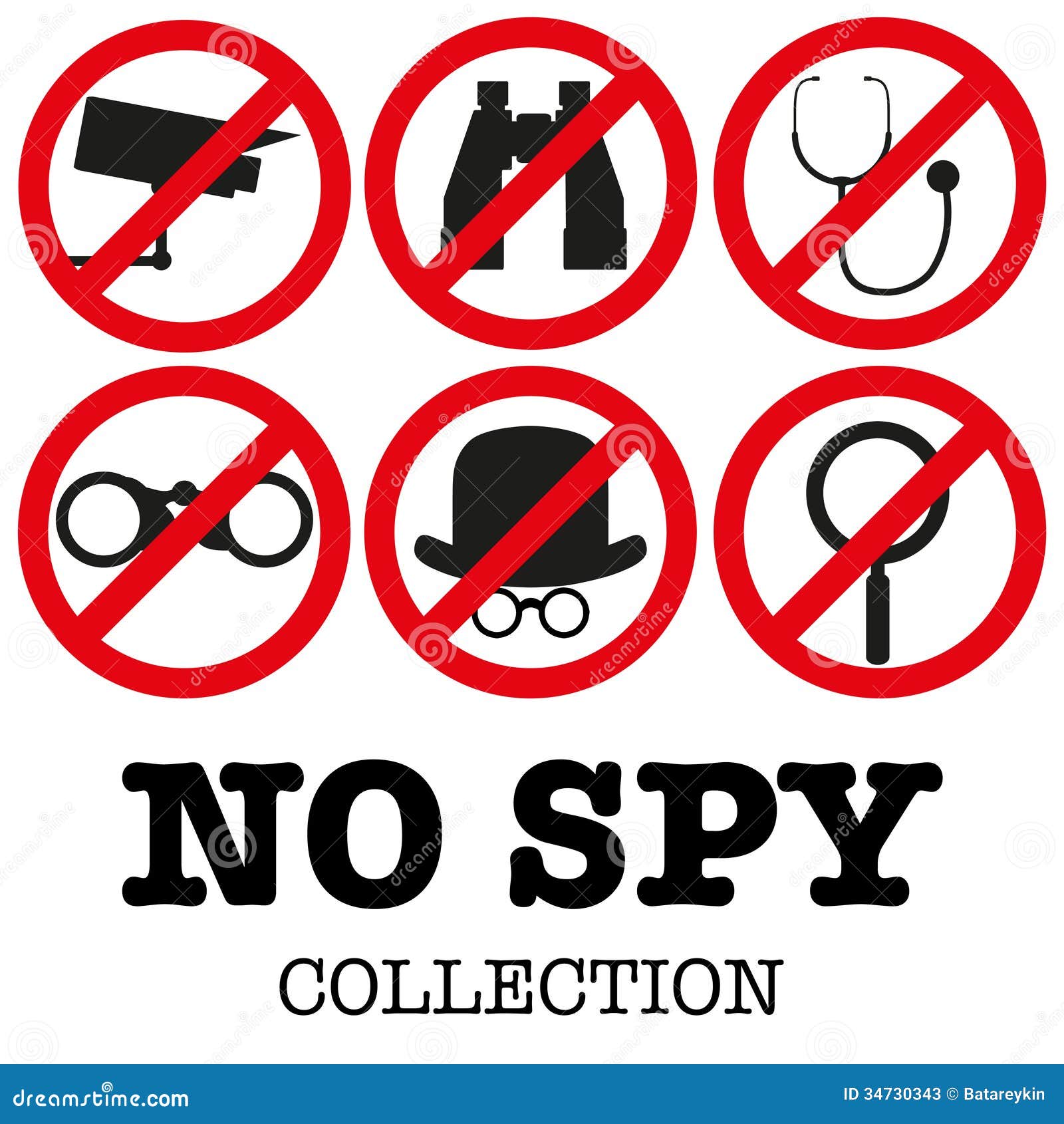 Ejemplo Del Vector Del Icono Del Anti-spyware Ilustración del Vector ...