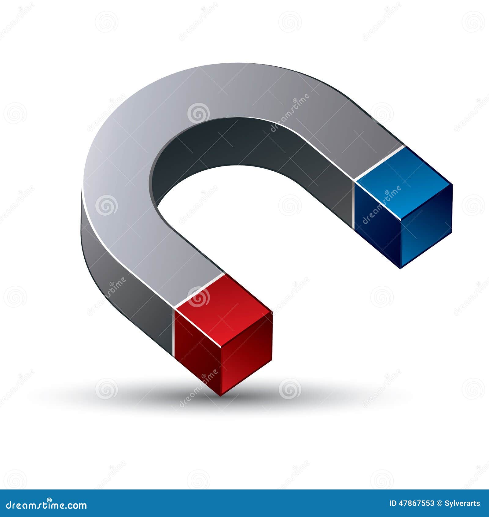 Ejemplo Del Vector Del Imán Ilustración del Vector - Ilustración de ...