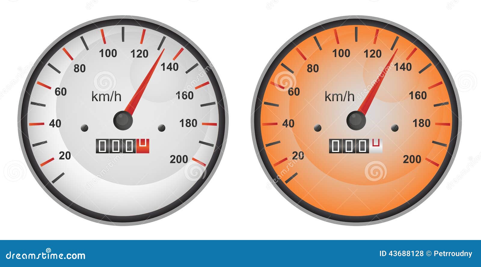 Ejemplo Del Vector Del Velocímetro Ilustración del Vector - Ilustración ...