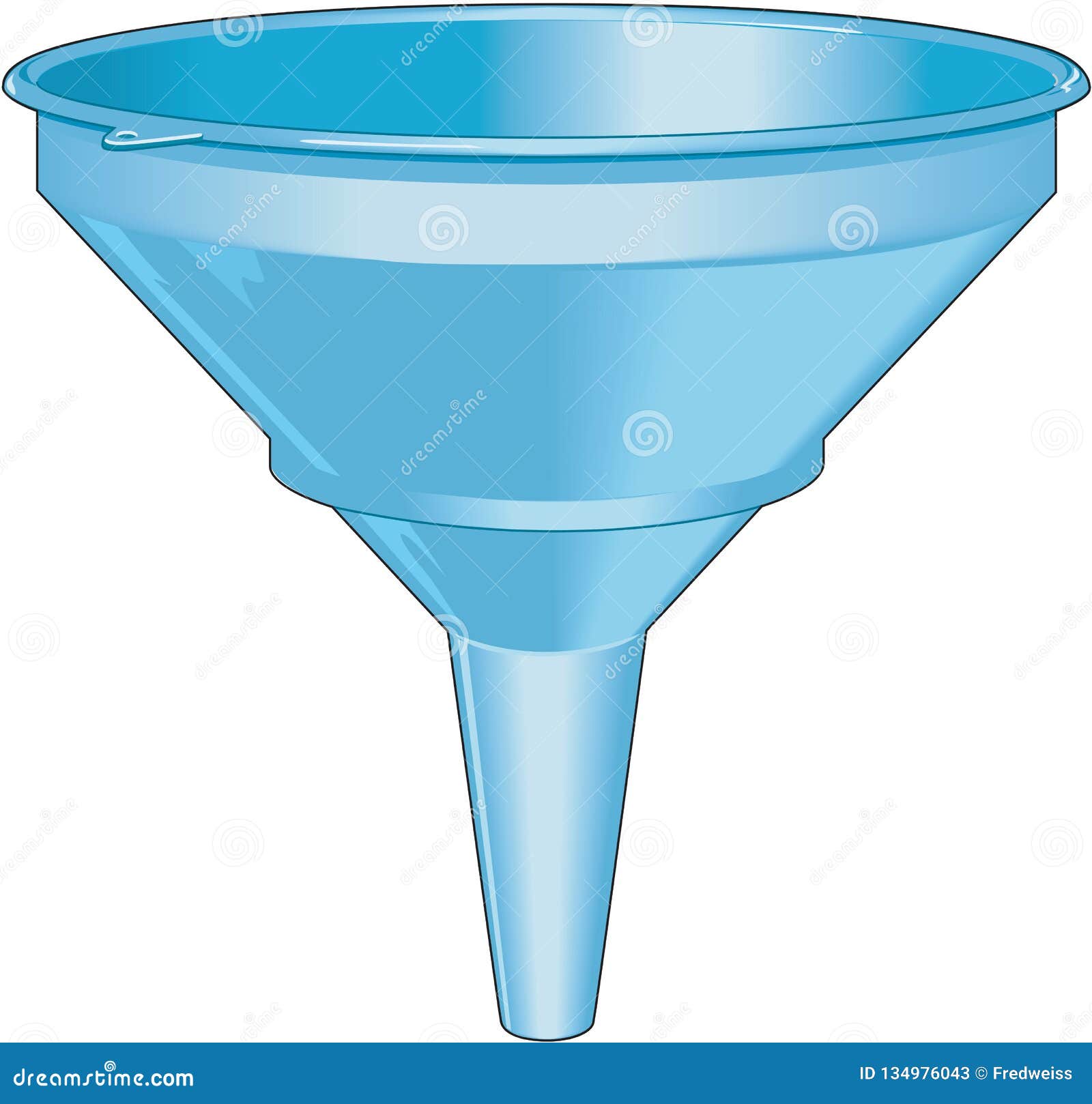 Ejemplo Del Vector Del Embudo Ilustración del Vector - Ilustración de ...