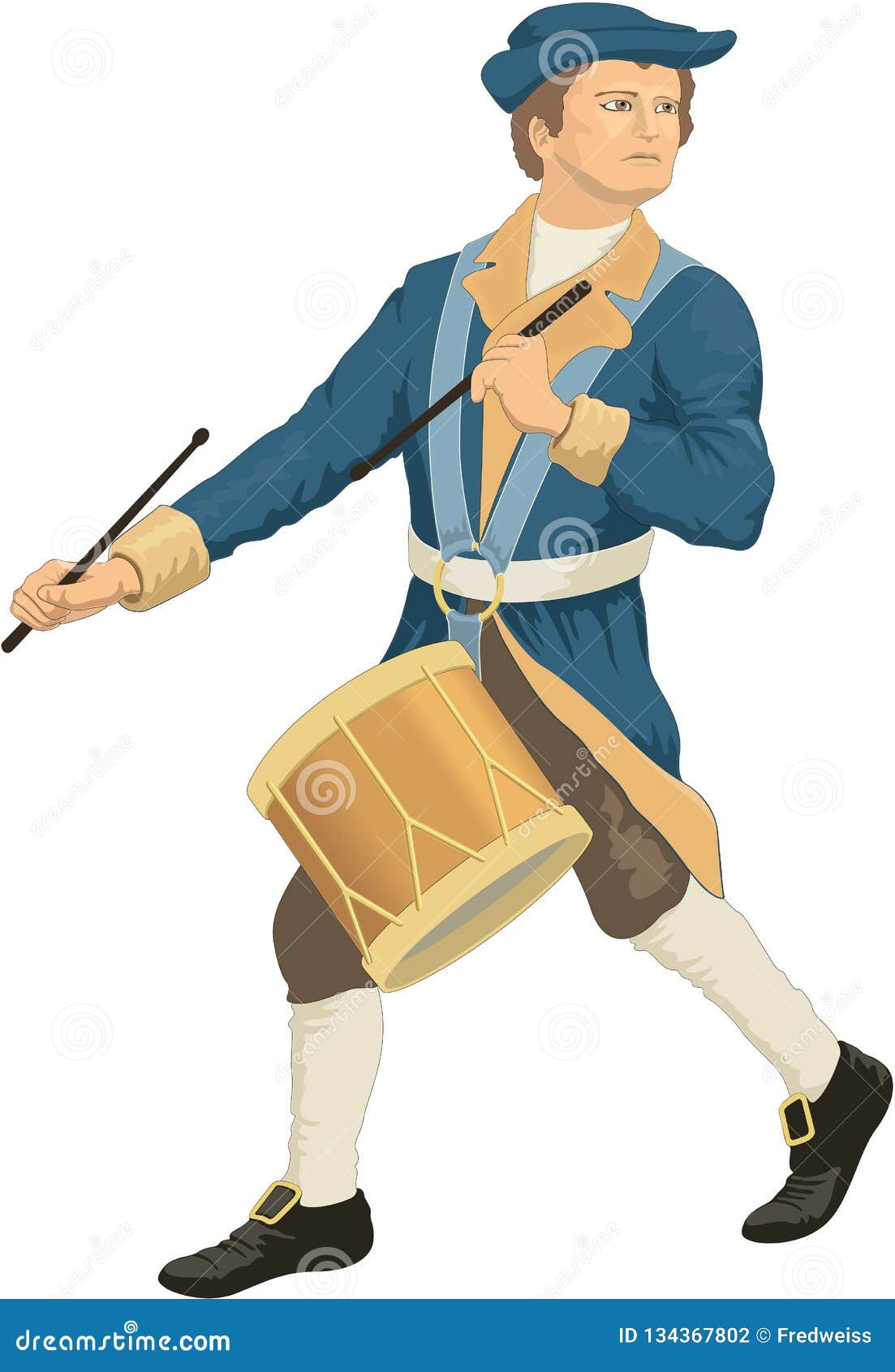 Ejemplo Del Vector Del Garabato Del Yanqui Ilustración del Vector ...