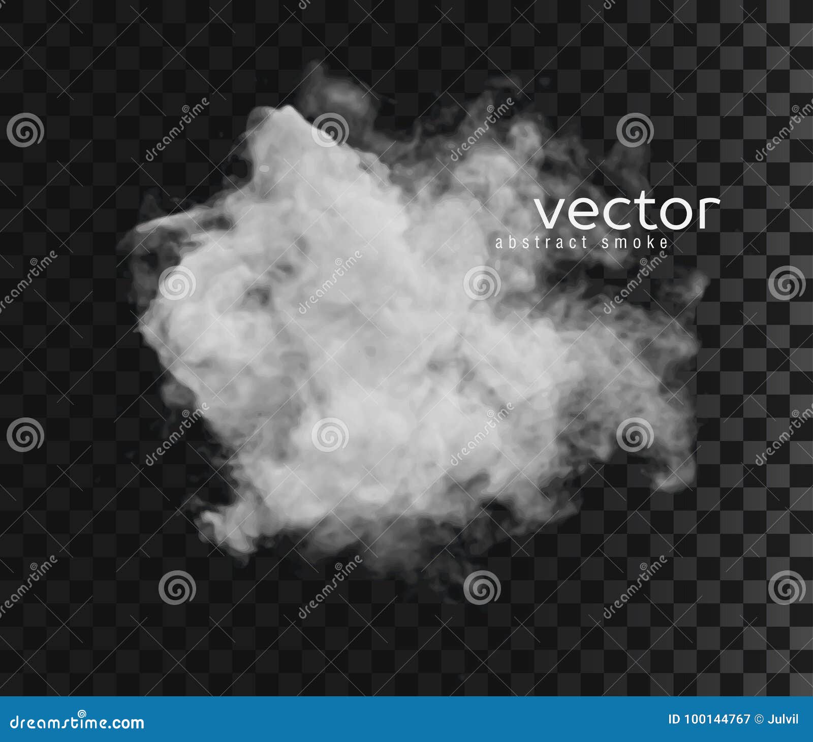 Ejemplo Del Vector Del Humo Ilustración del Vector - Ilustración de ...
