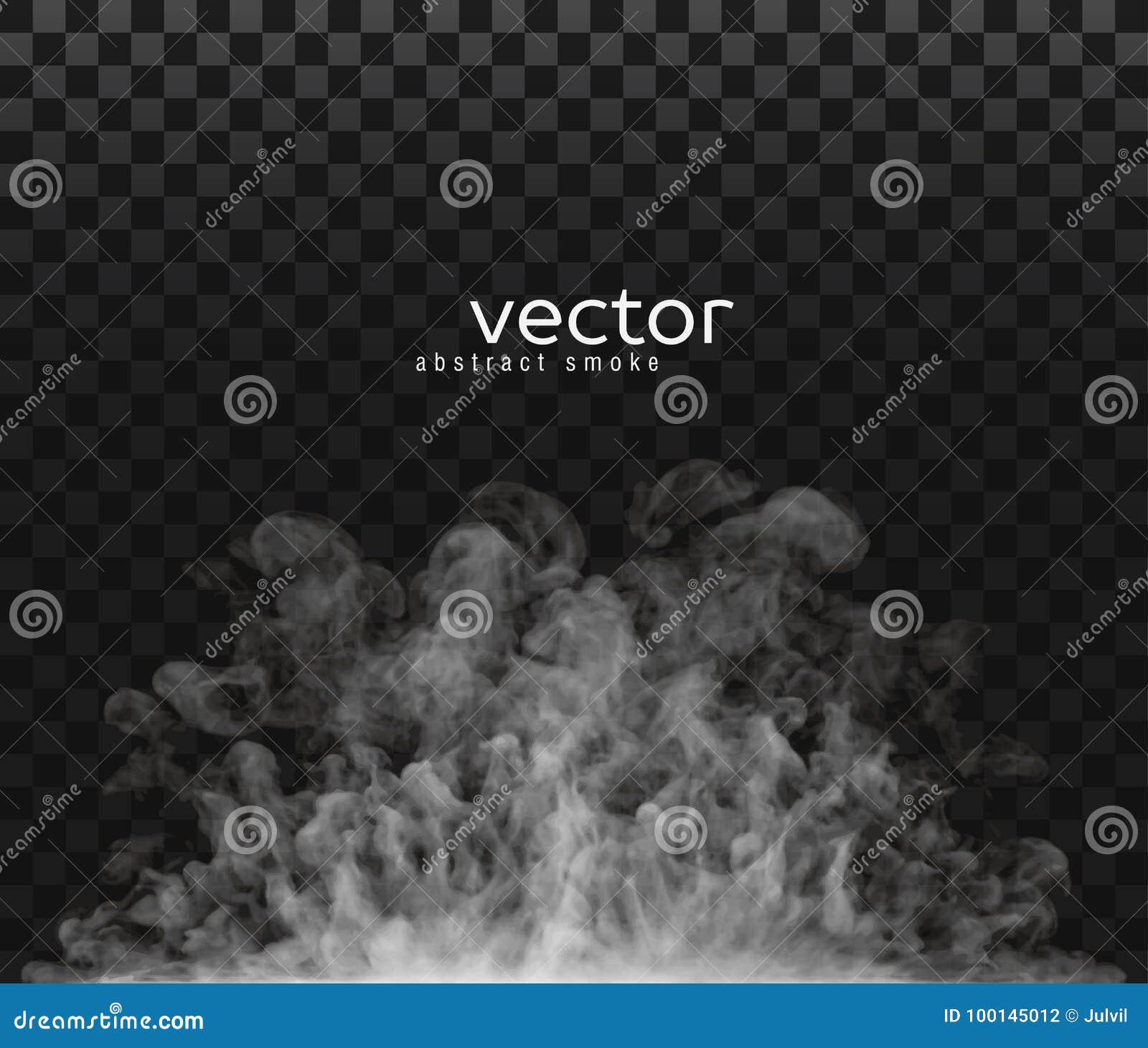 Ejemplo Del Vector Del Humo Ilustración del Vector - Ilustración de ...