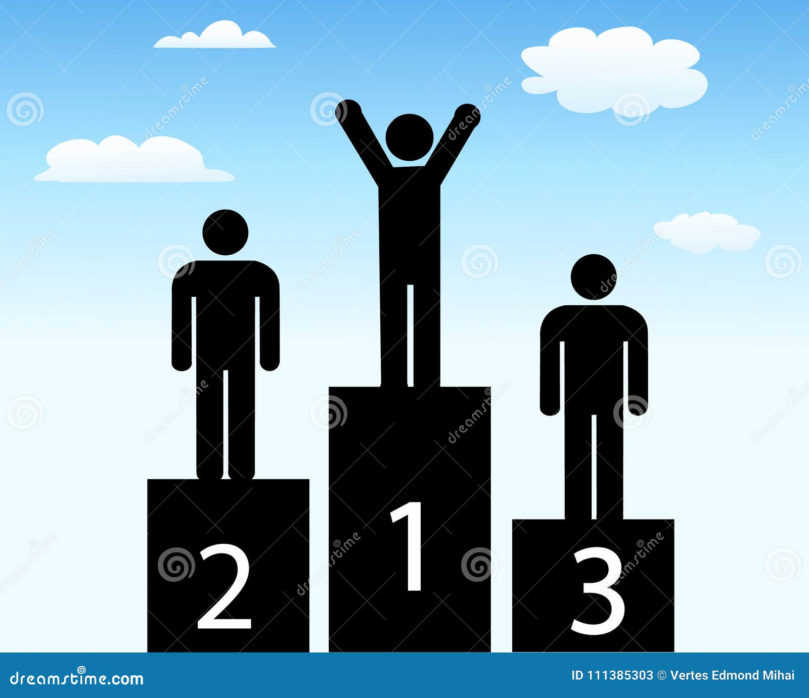 Ejemplo Del Vector Del Icono Del Podio Ilustración del Vector ...