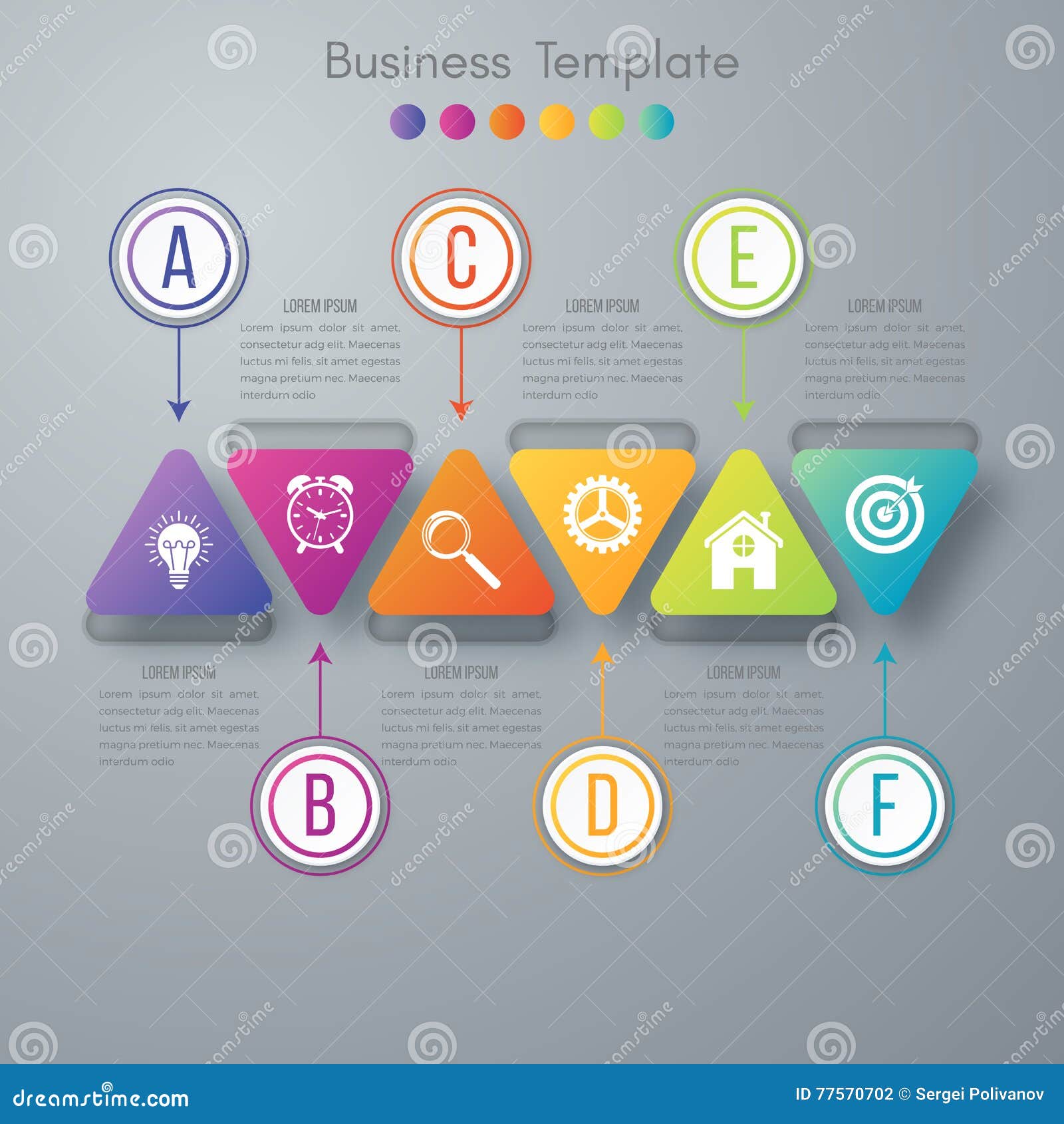 Ejemplo Del Vector Infographic Ilustración del Vector - Ilustración de ...