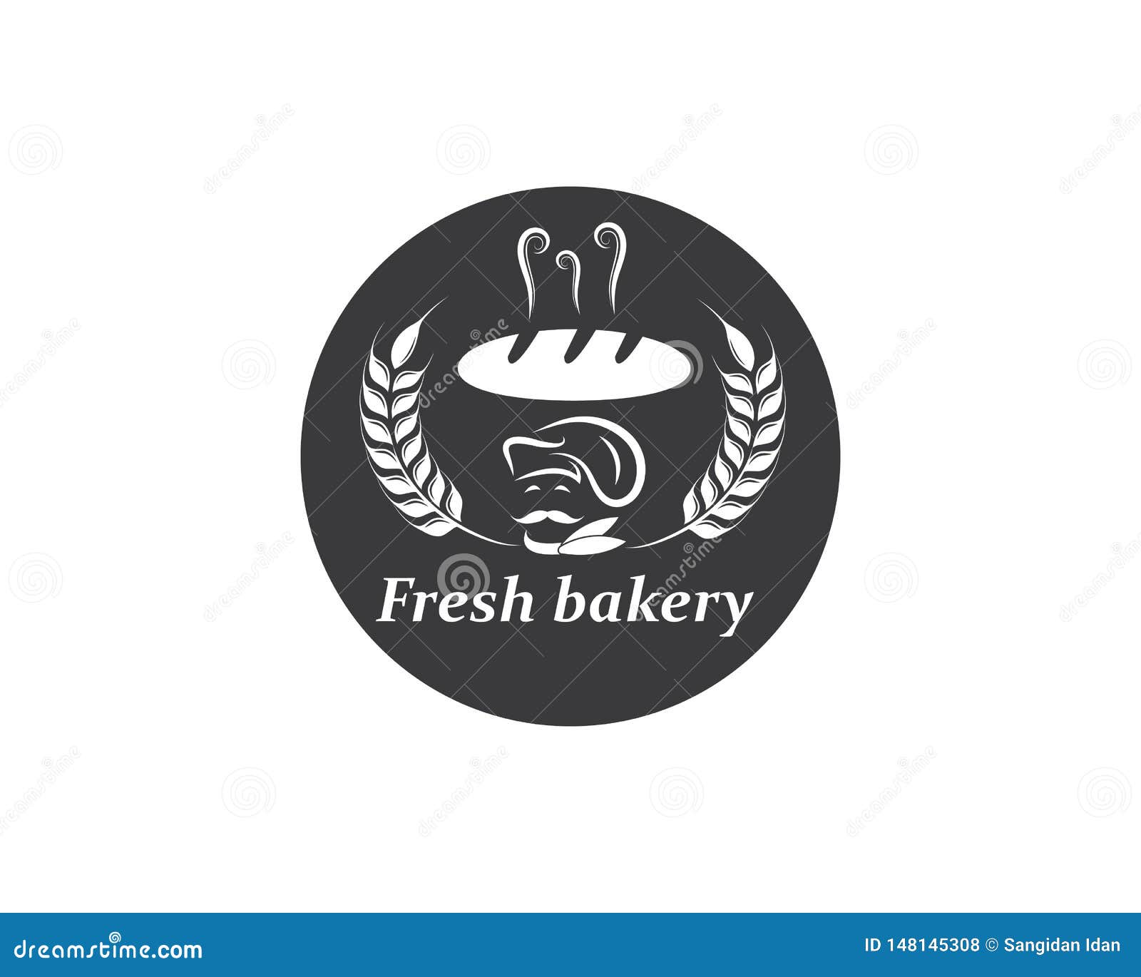 Ejemplo Del Vector Del Logotipo De La Panader?a Ilustración del Vector ...