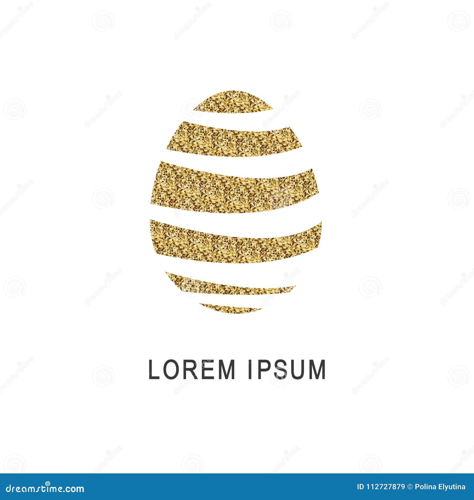 Ejemplo Del Vector Del Logotipo De Pascua Ilustración del Vector ...