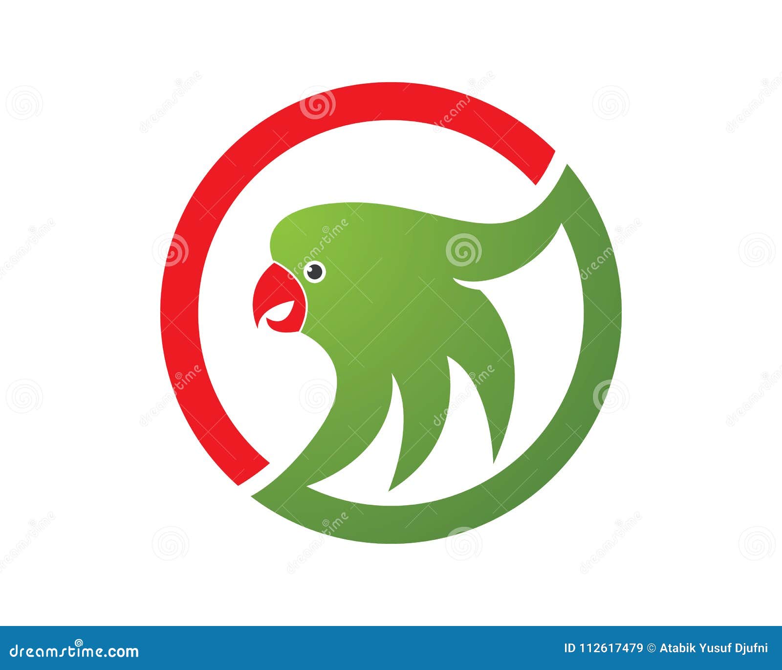 Ejemplo Del Vector Del Logotipo Del Loro Ilustración del Vector ...