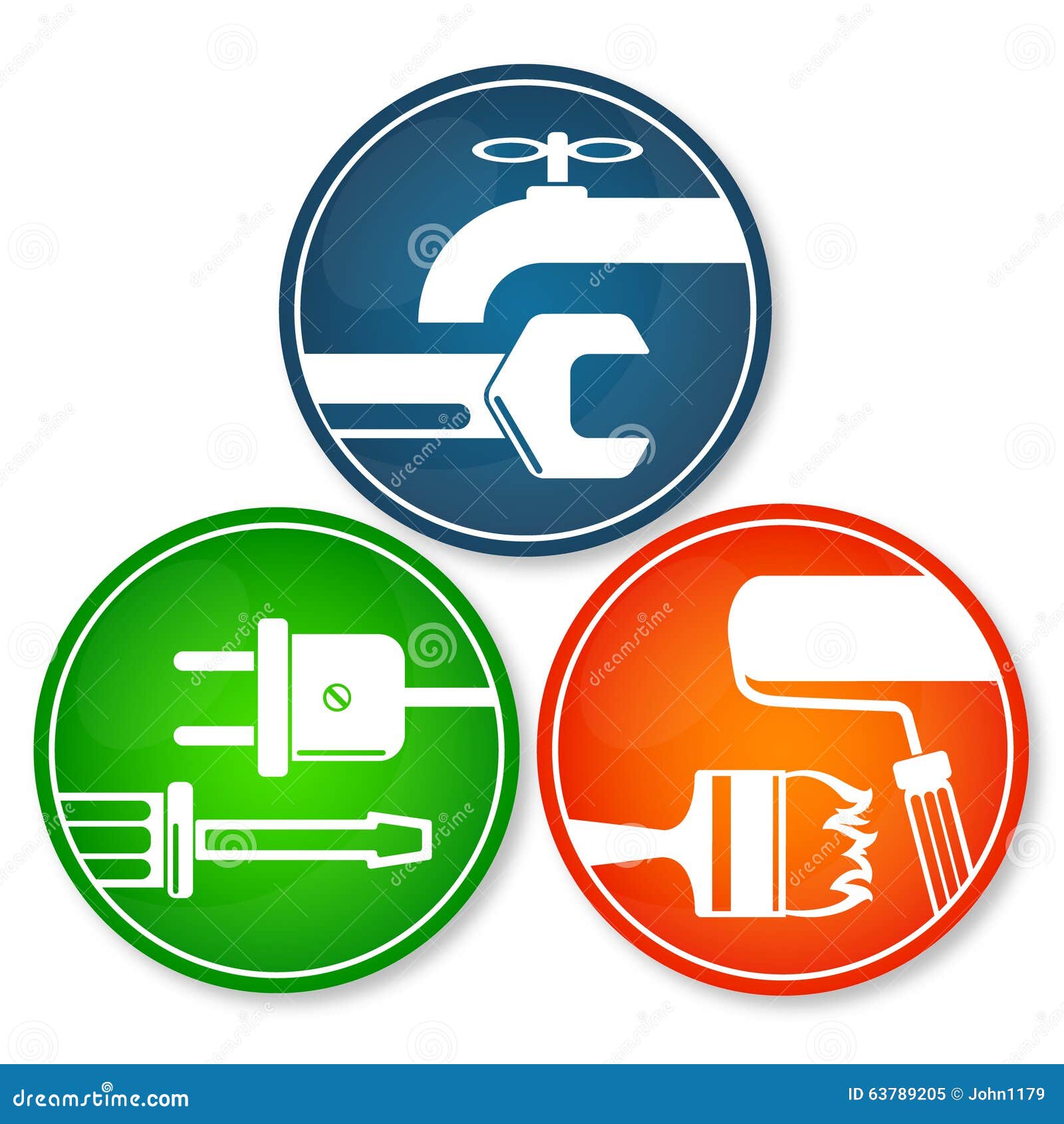 Ejemplo Del Vector Para La Reparación Ilustración del Vector ...