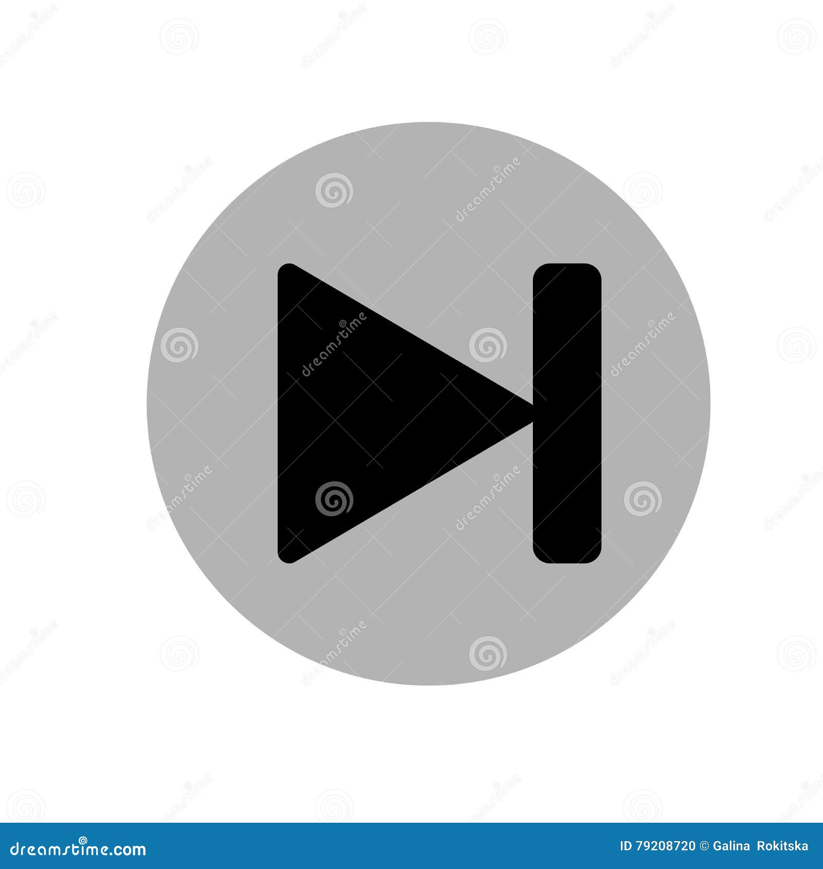 Ejemplo Delantero Del Icono Del Reproductor Multimedia Icono Negro Y ... Ejemplo Delantero Del Icono Del Reproductor Multimedia Icono Negro Y ...