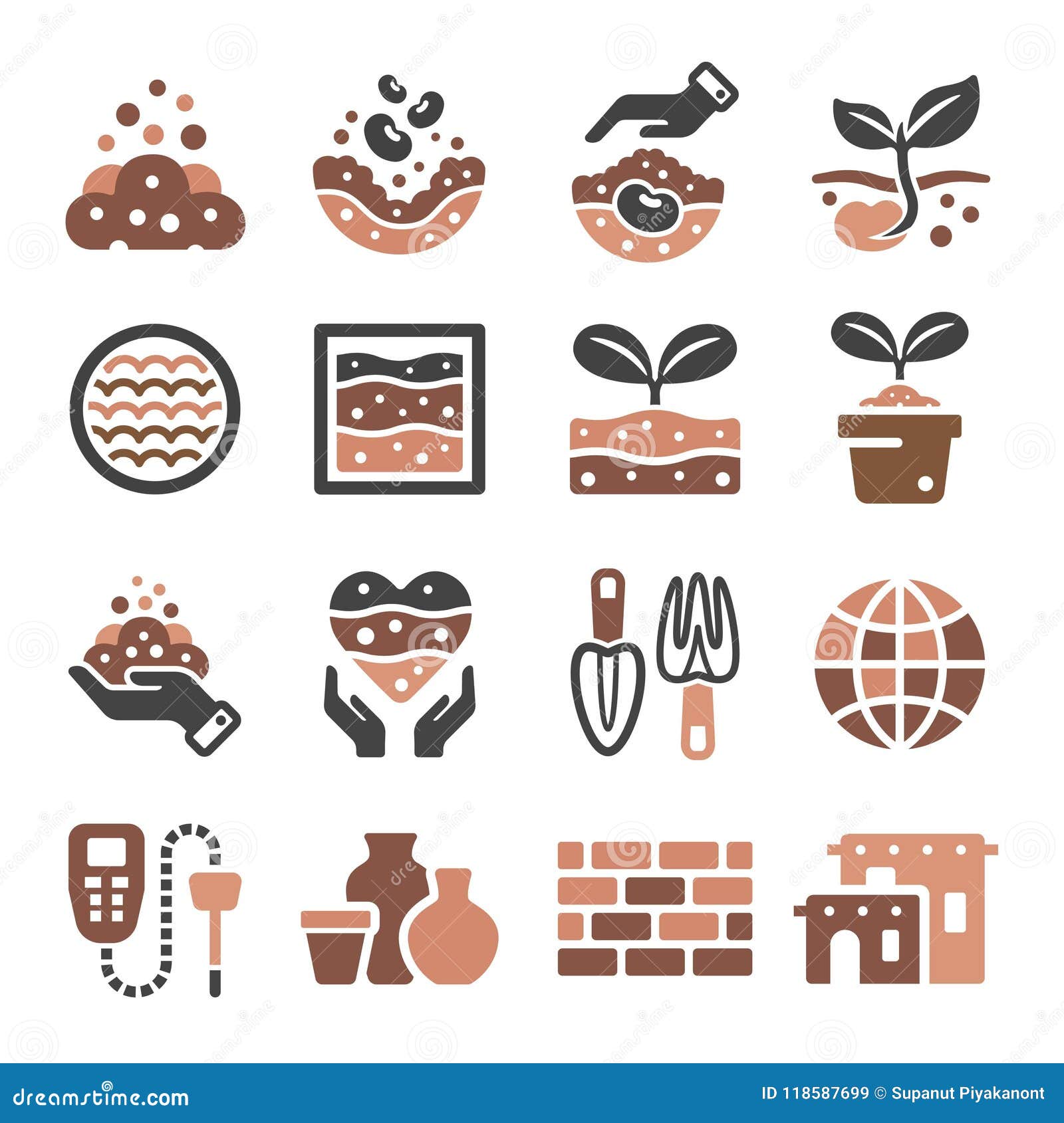 Ejemplo Determinado Del Vector Del Icono Del Suelo Ilustración del ... Ejemplo Determinado Del Vector Del Icono Del Suelo Ilustración del ...