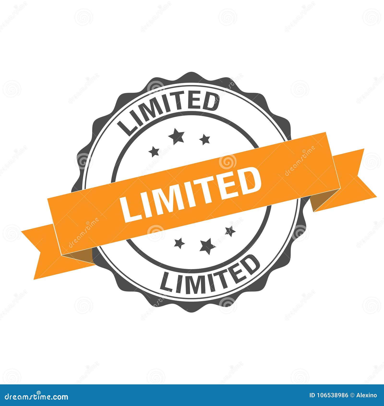 Ejemplo limitado del sello ilustración del vector. Ilustración de ...