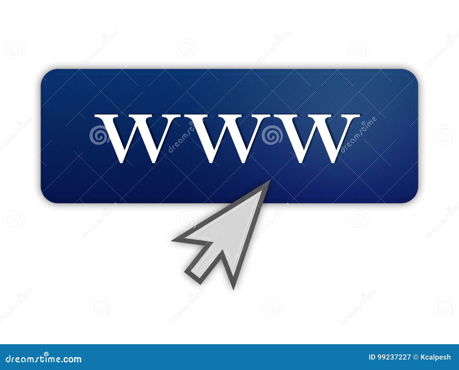 Ejemplo Para Internet En Color Azul Stock de ilustración - Ilustración ...