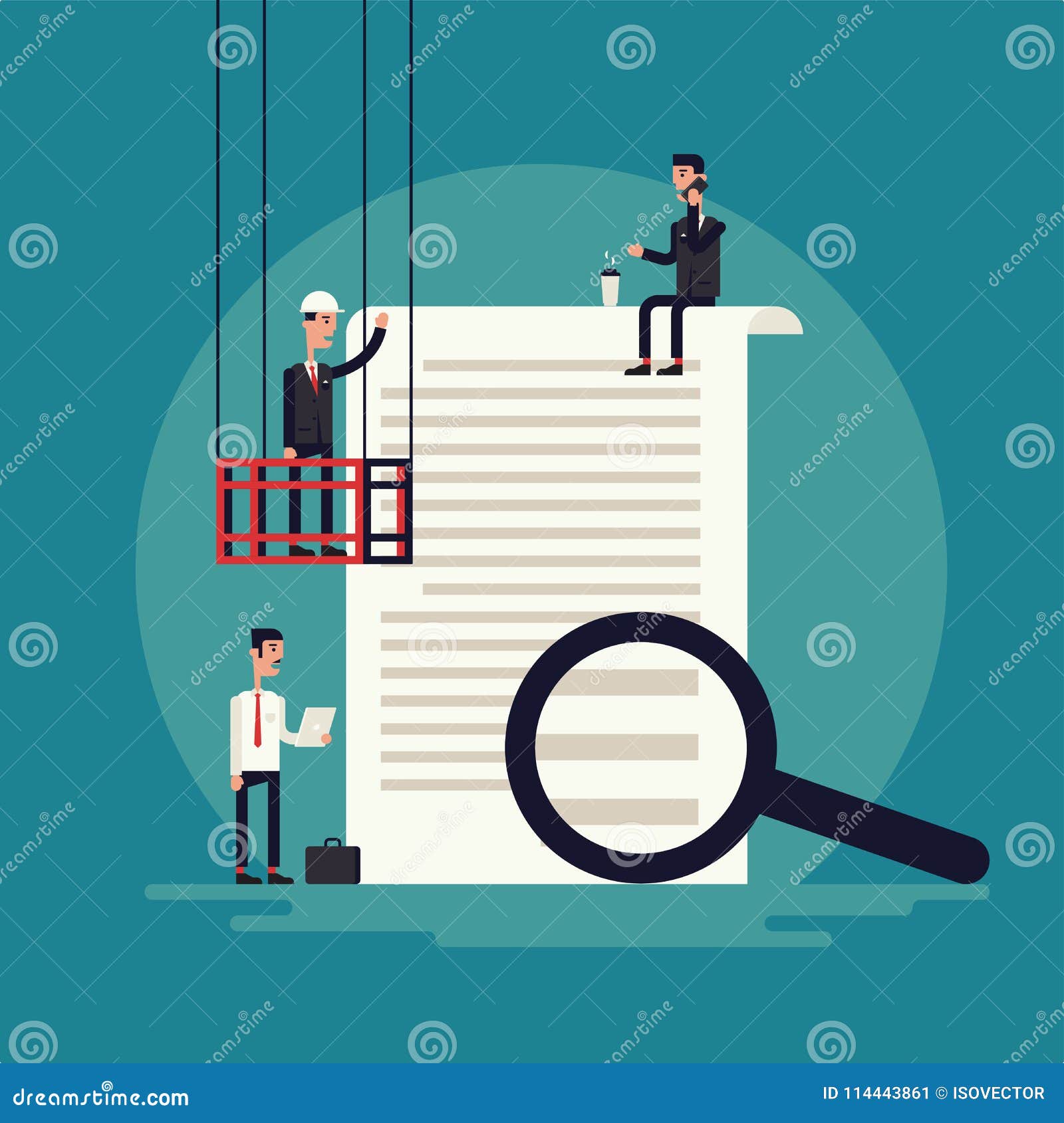 Ejemplo Plano De La Forma De Demanda Ilustración del Vector ...