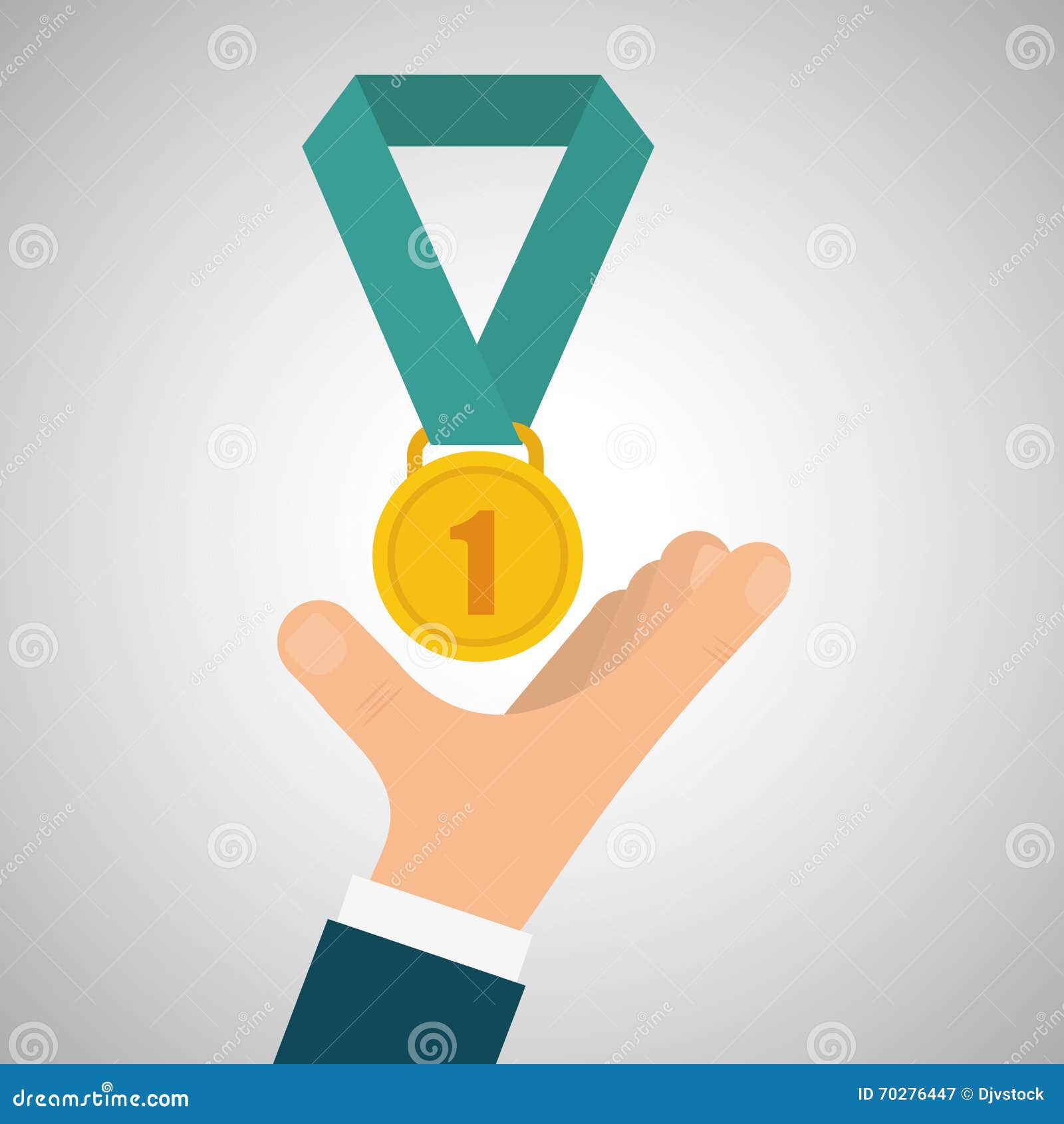 Ejemplo Plano Sobre Diseño Del Logro Ilustración del Vector ...