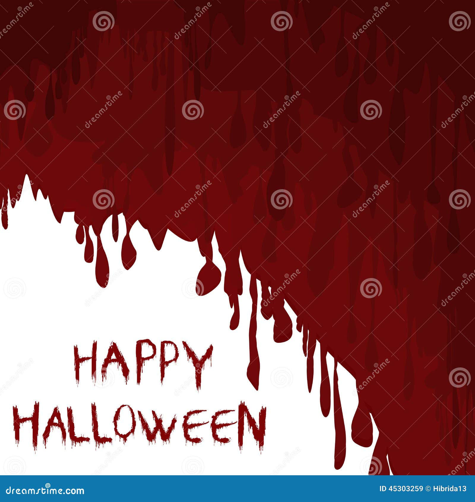 Ejemplo Sangriento De Halloween Stock de ilustración - Ilustración de ...