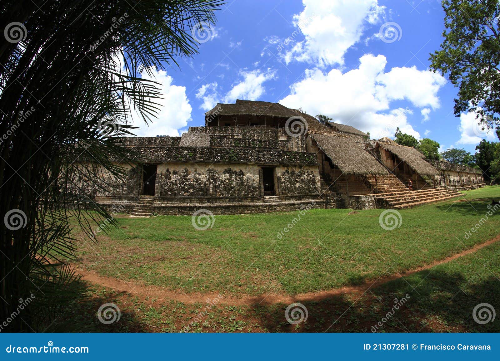 Ek balam stock image. Image of archaeological, antique - 21307281