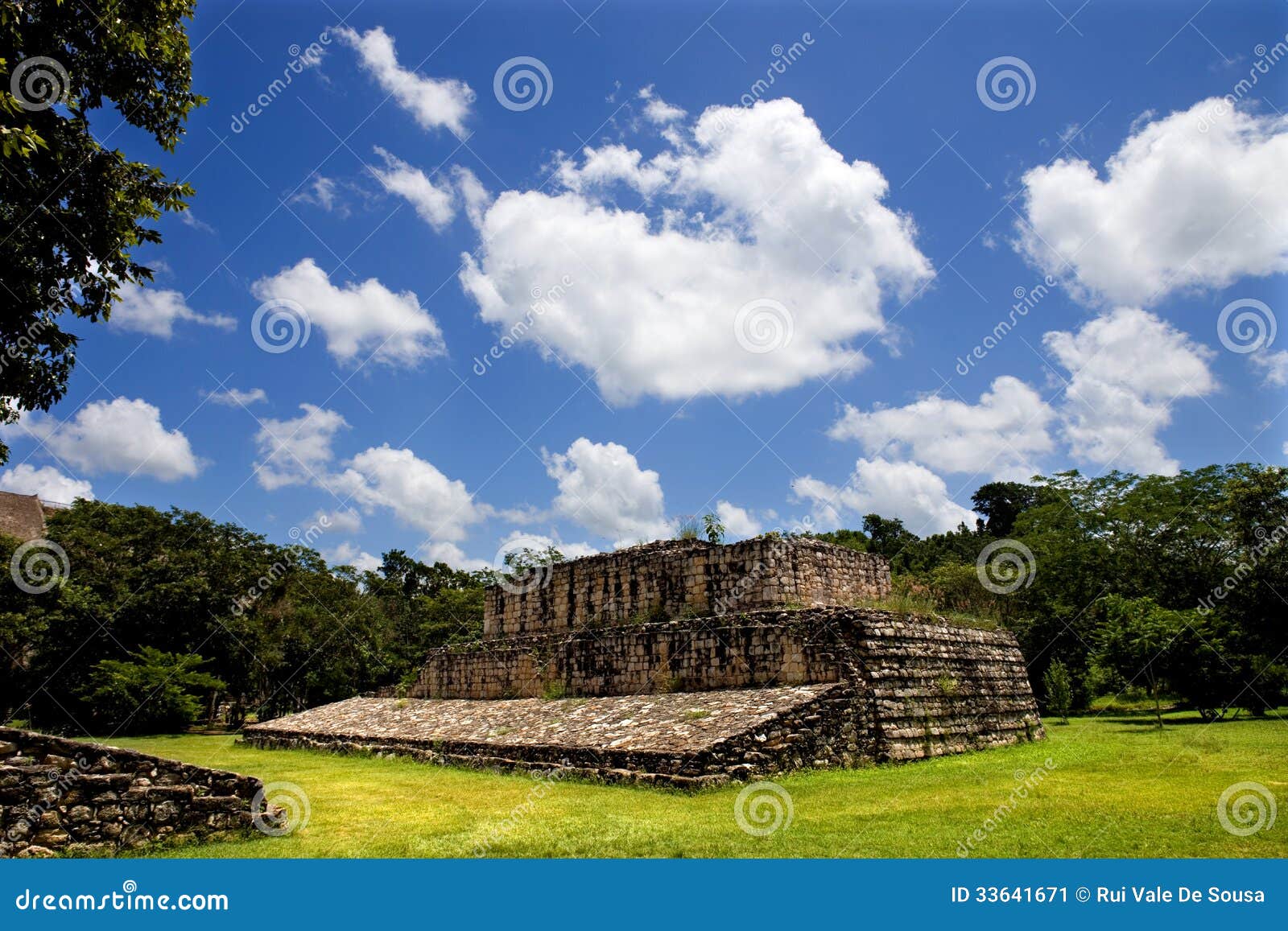 Ek Balam stock image. Image of monument, monumental, ancient - 33641671