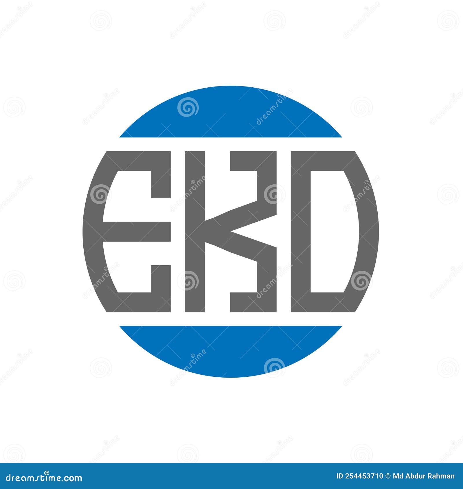 EKO Letter Logo Design On White Background. EKO Creative Initials ...