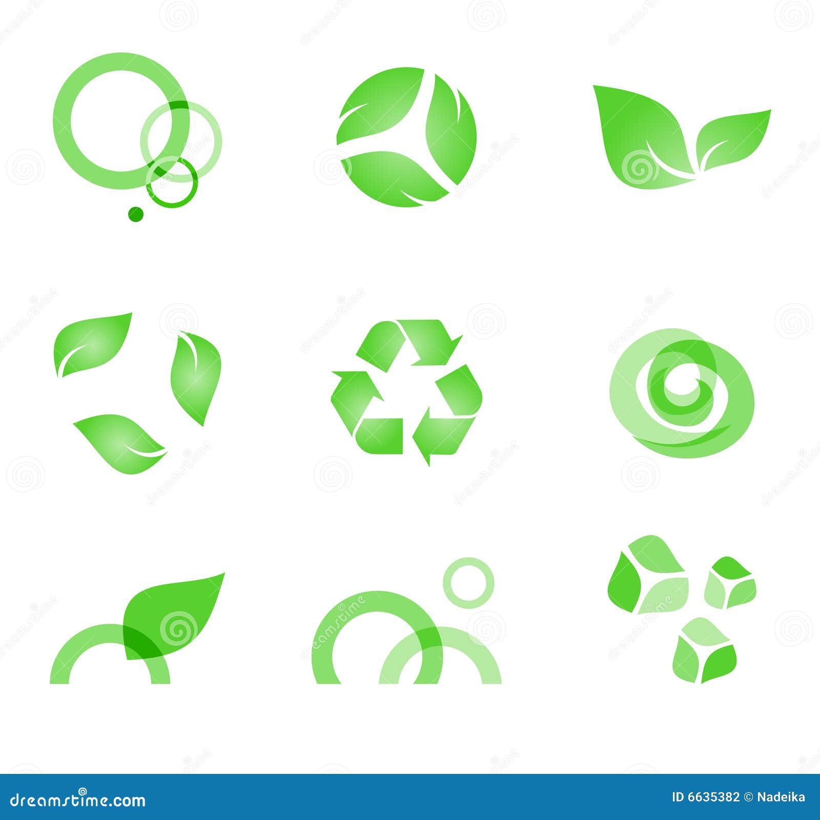 Eko-symbols Vector Illustration | CartoonDealer.com #6635382