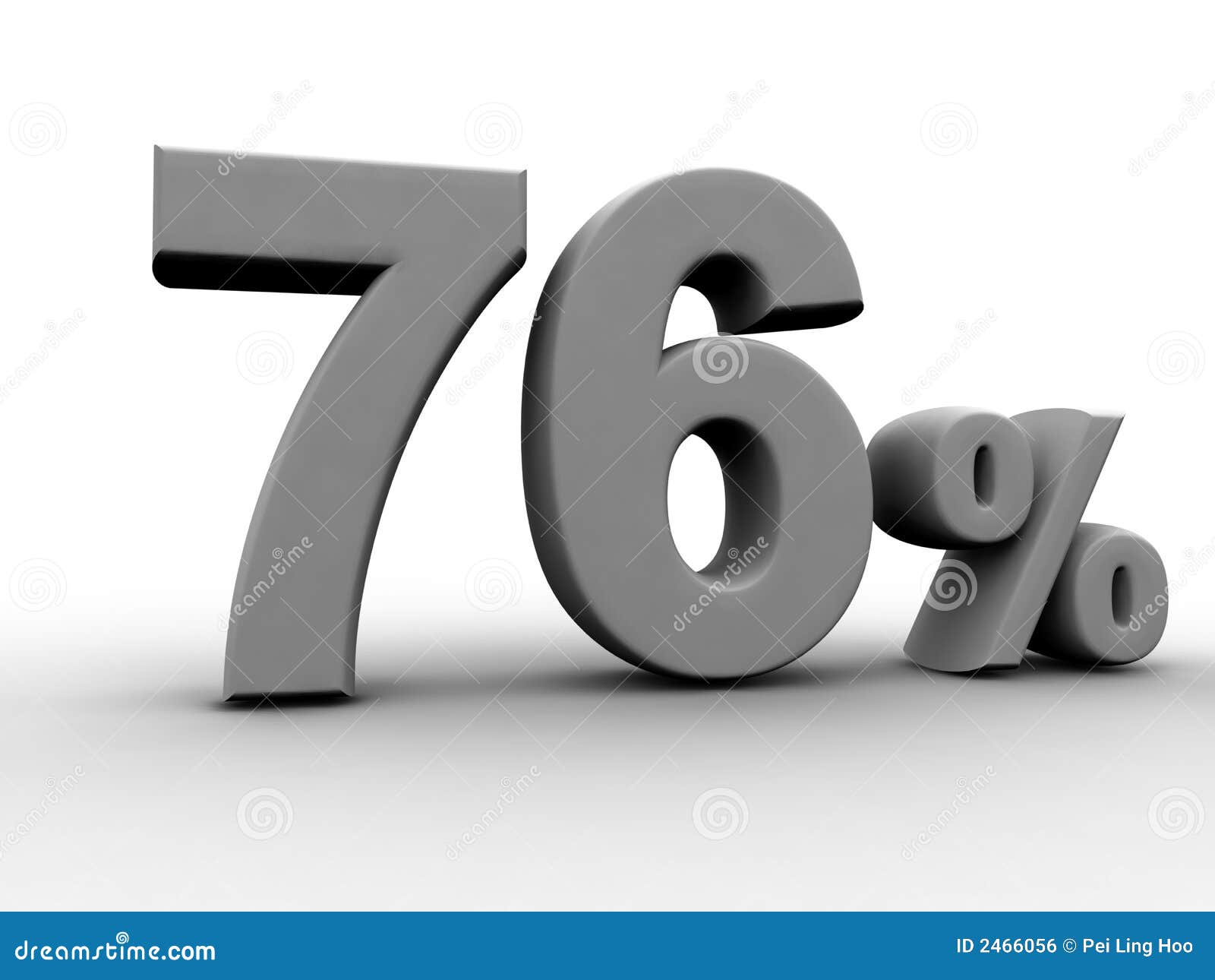 El 76 por ciento stock de ilustración. Ilustración de finanzas - 2466056