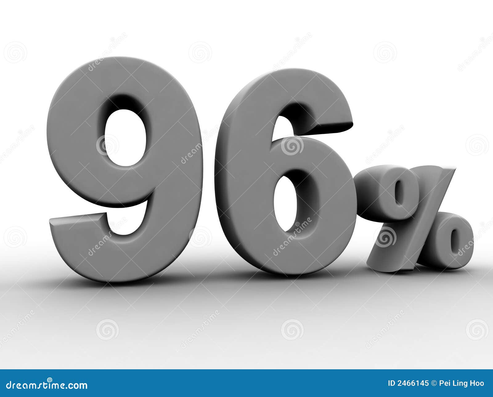 El 96 por ciento stock de ilustración. Ilustración de mega - 2466145