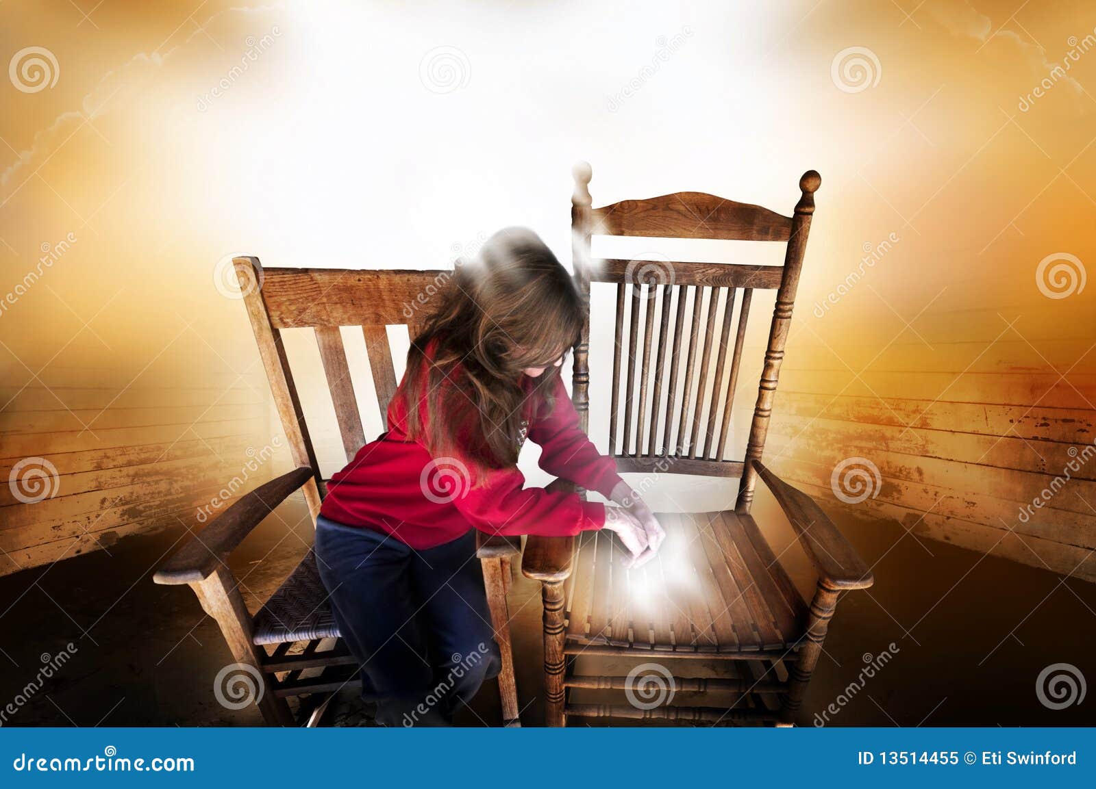 El afligirse imagen de archivo. Imagen de angustia, tristeza - 13514455