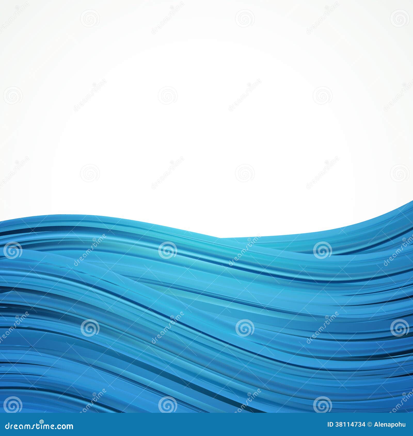 El agua azul raya el fondo ilustración del vector. Ilustración de curva ...