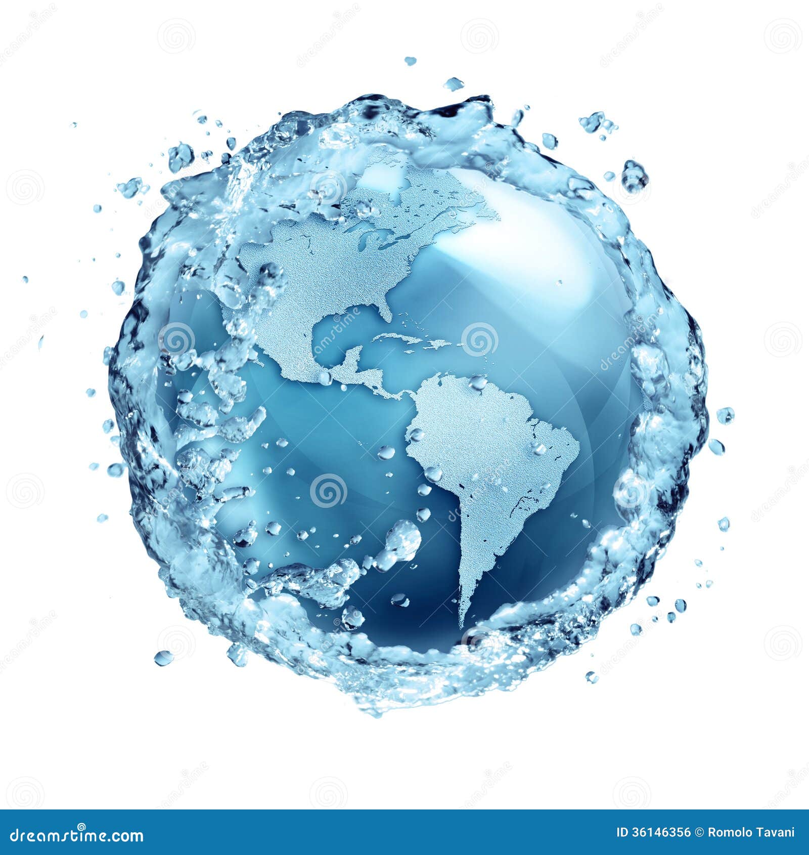 El Agua Recicla En El Mundo Los E.E.U.U. Foto de archivo - Imagen de ...