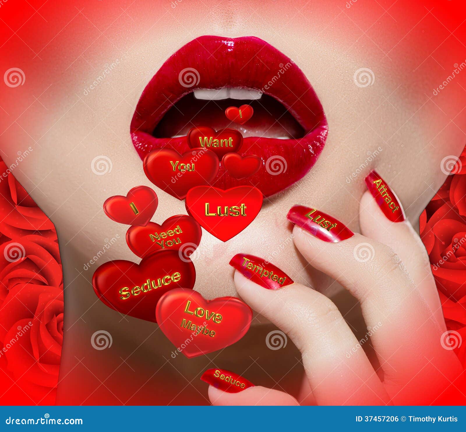 El amor habla. foto de archivo. Imagen de dulce, corazones - 37457206