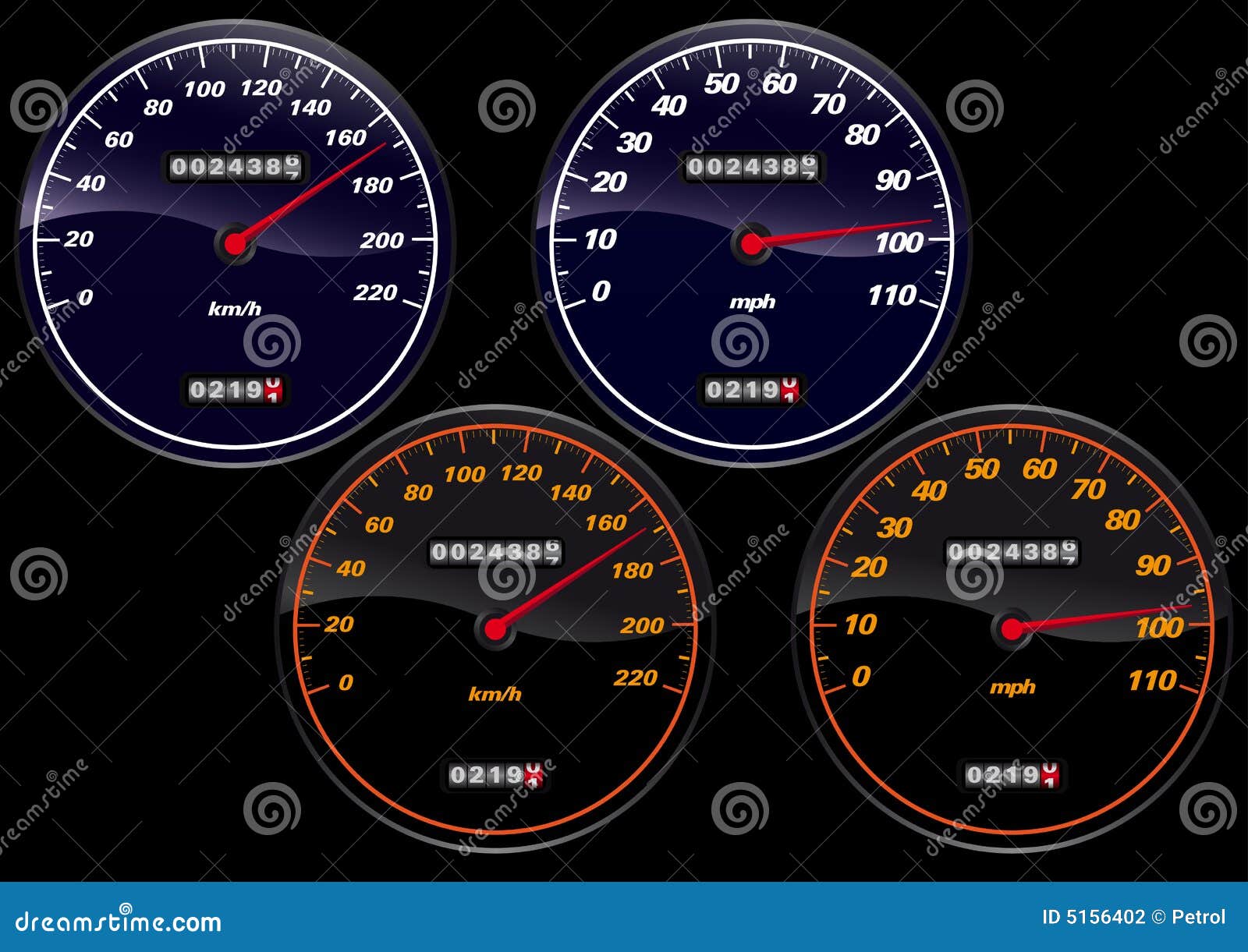 El apresurar ilustración del vector. Ilustración de acelere - 5156402
