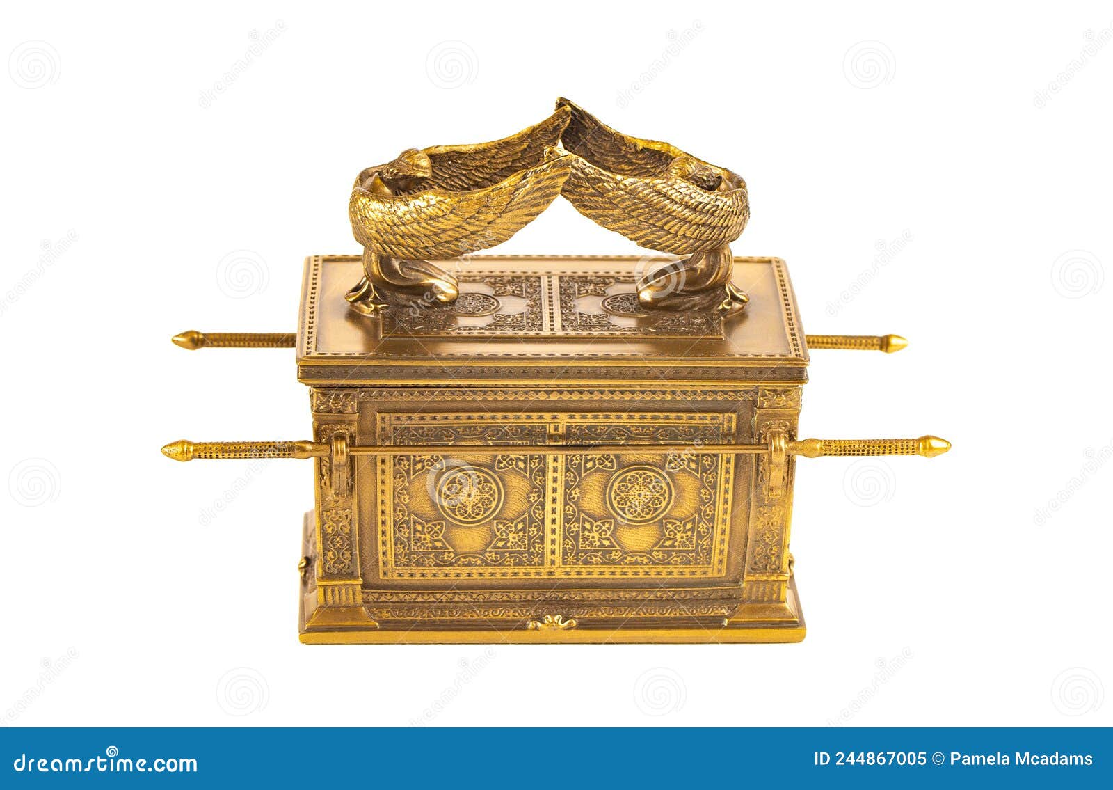 El Arca Del Pacto Sobre Un Fondo Blanco Imagen de archivo - Imagen de ...