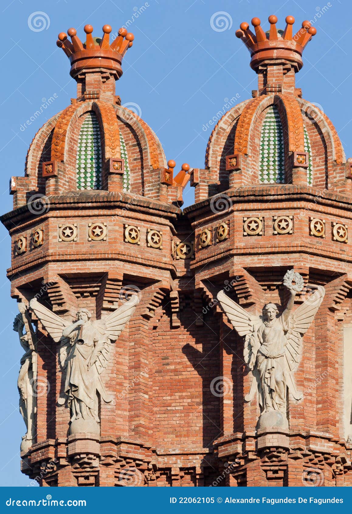 El Arco De Trionf Barcelona España Imagen de archivo - Imagen de ladrillo, escultura: 22062105