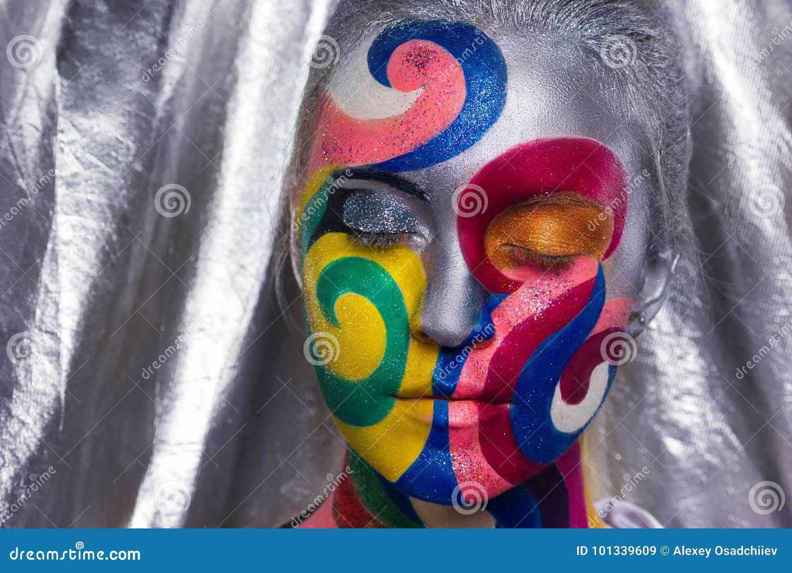 El arte loco compone imagen de archivo. Imagen de color - 101339609