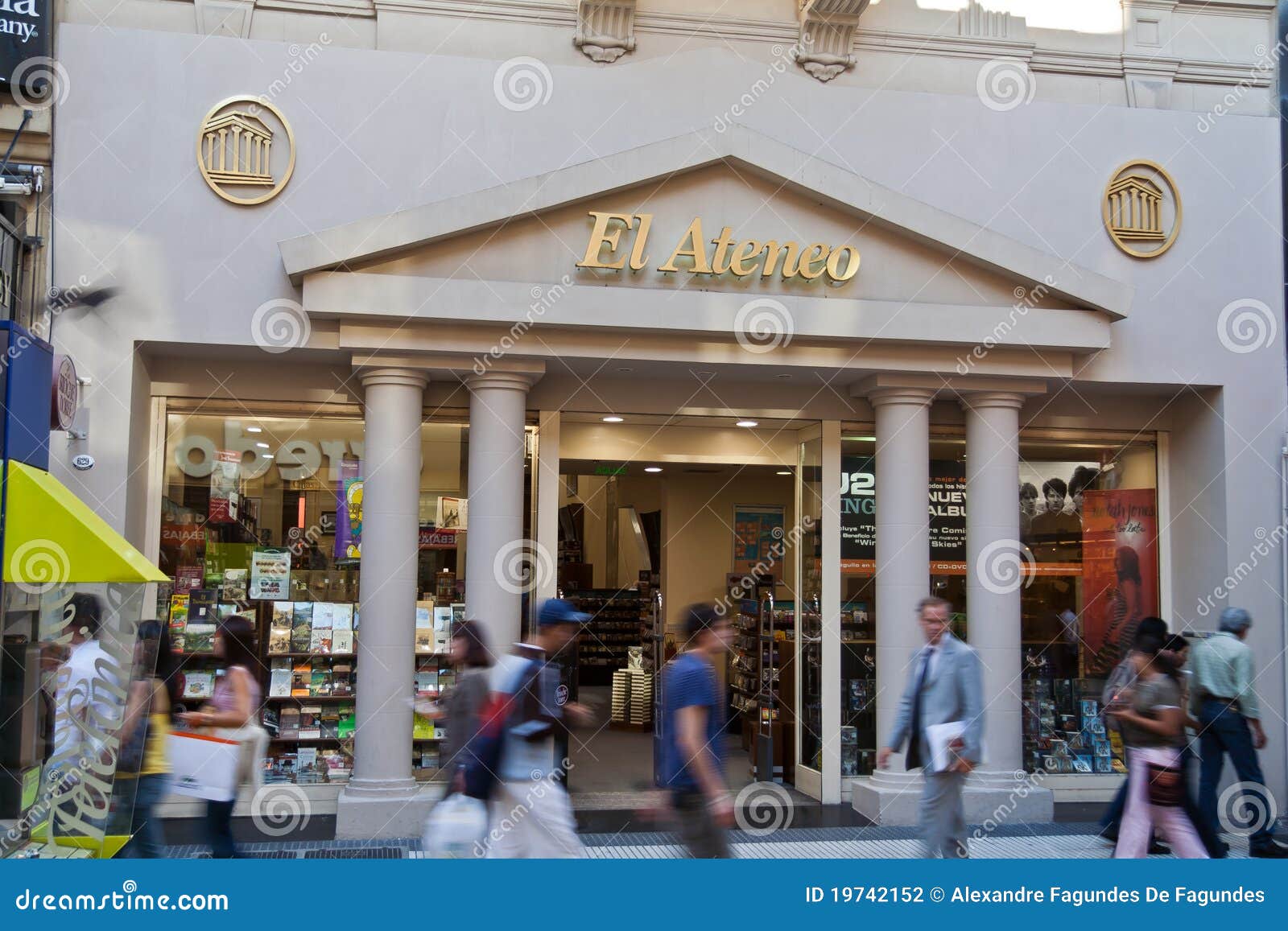 El Ateneo Bookstore Buenos Aires Editorial Photography - Image of ...