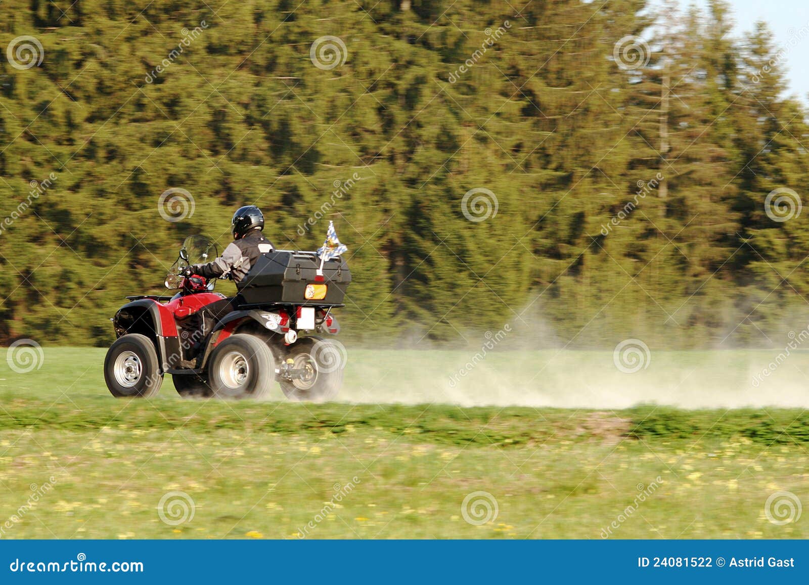 El ATV foto de archivo. Imagen de nube, licencia, placer - 24081522