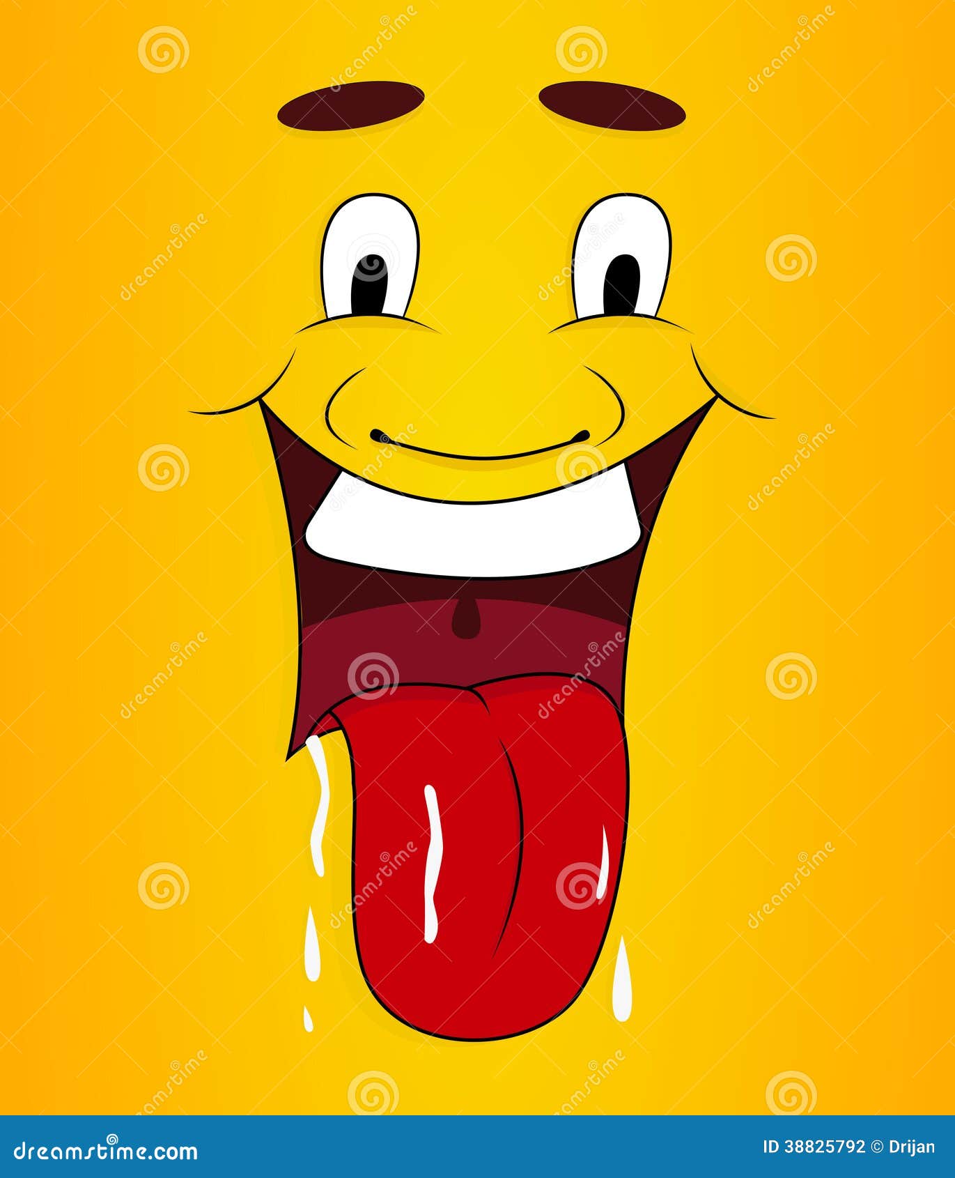 El Babear Grande De La Cara Ilustración del Vector - Ilustración de ...