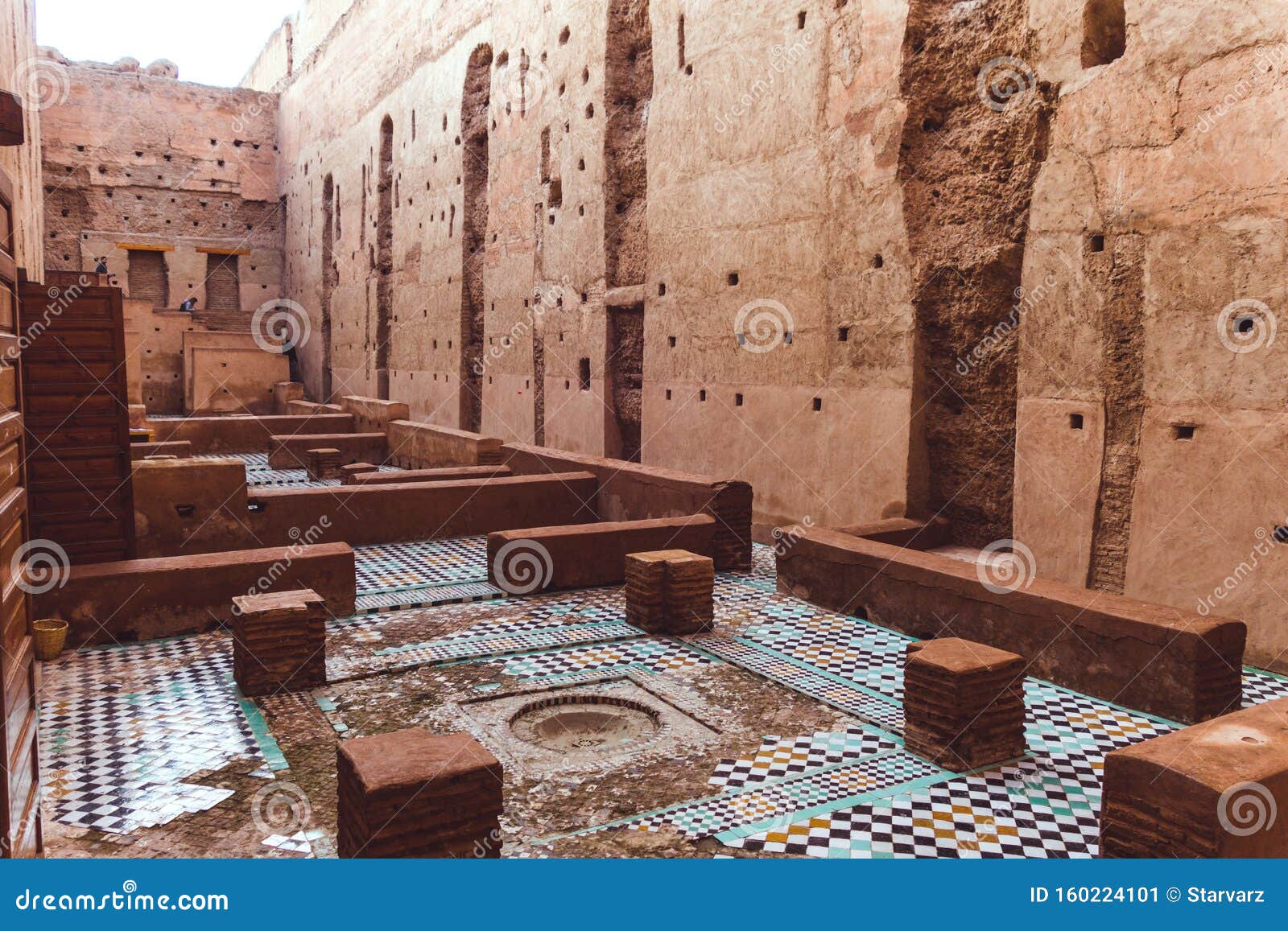 El Badia Palace - Marrakech, Morocco Stock Image - Image of cityscape ...