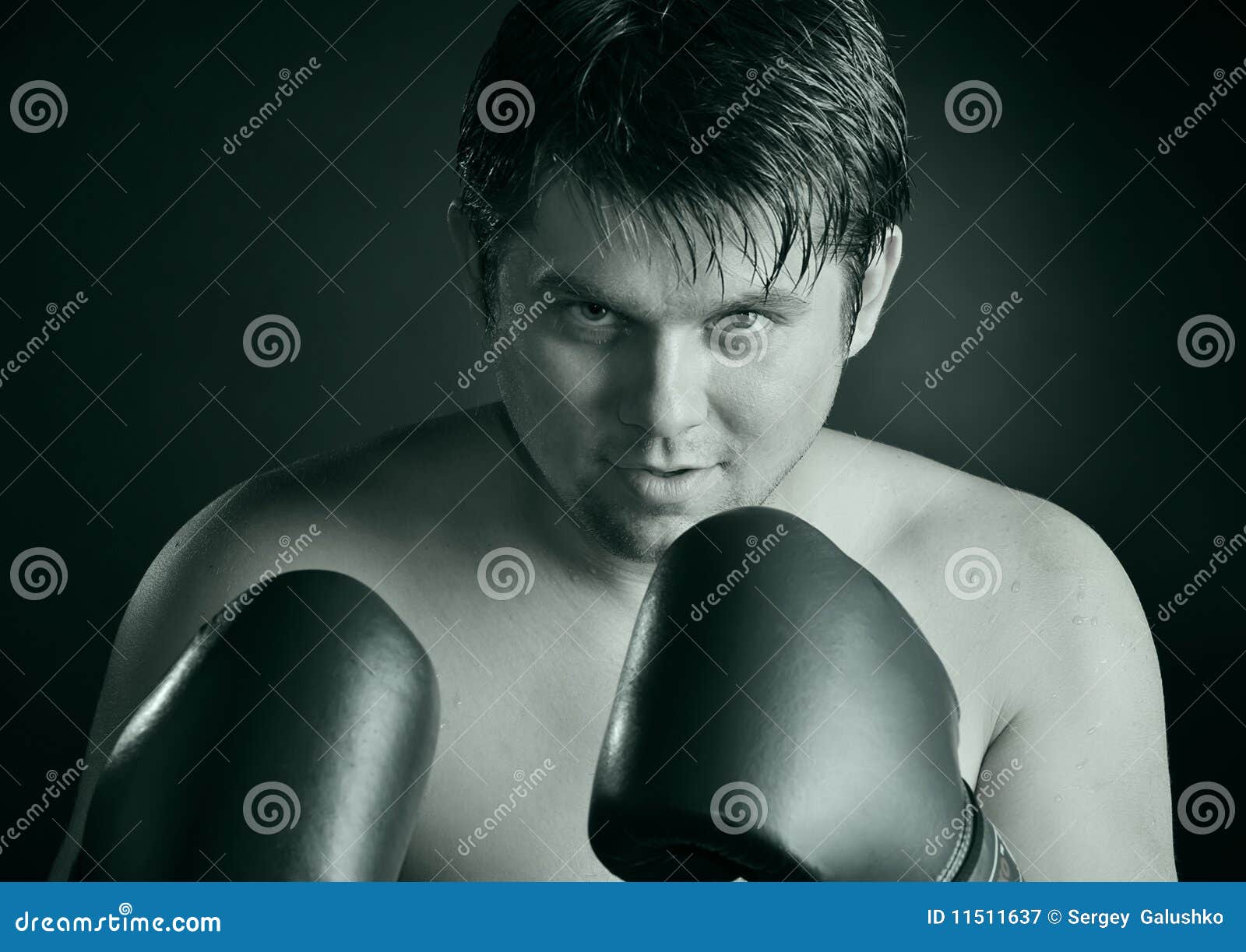 El boxeador imagen de archivo. Imagen de muscular, sombra - 11511637