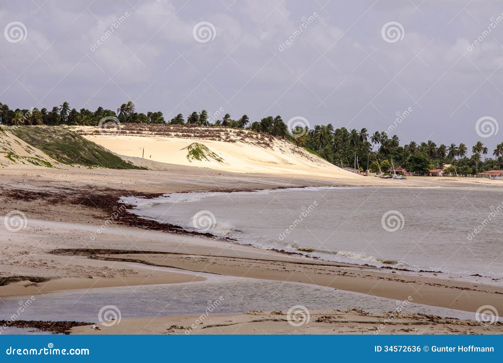 El Brasil, Pititinga, Duna De Arena Foto de archivo - Imagen de nadie ...