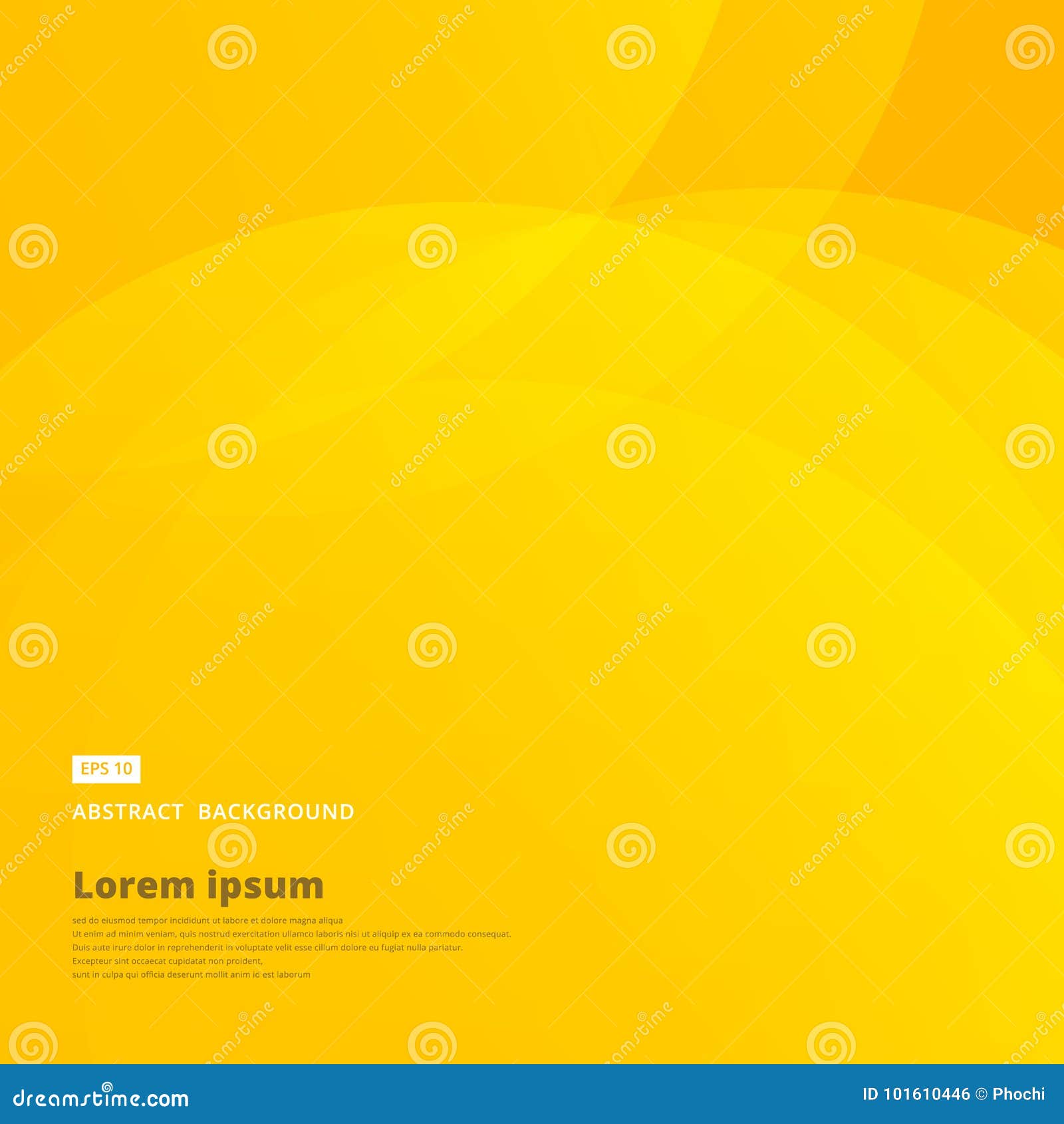 El Círculo Amarillo Claro Liso Abstracto Alinea Vector Ilustración del ...