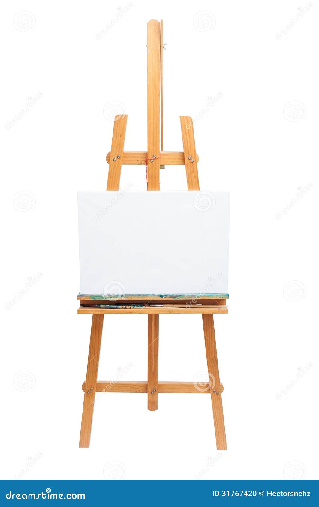 El caballete del pintor foto de archivo. Imagen de pintado - 31767420