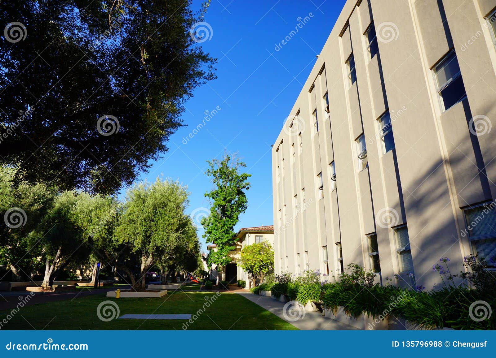 El campus de Caltech foto de archivo editorial. Imagen de instituto ...
