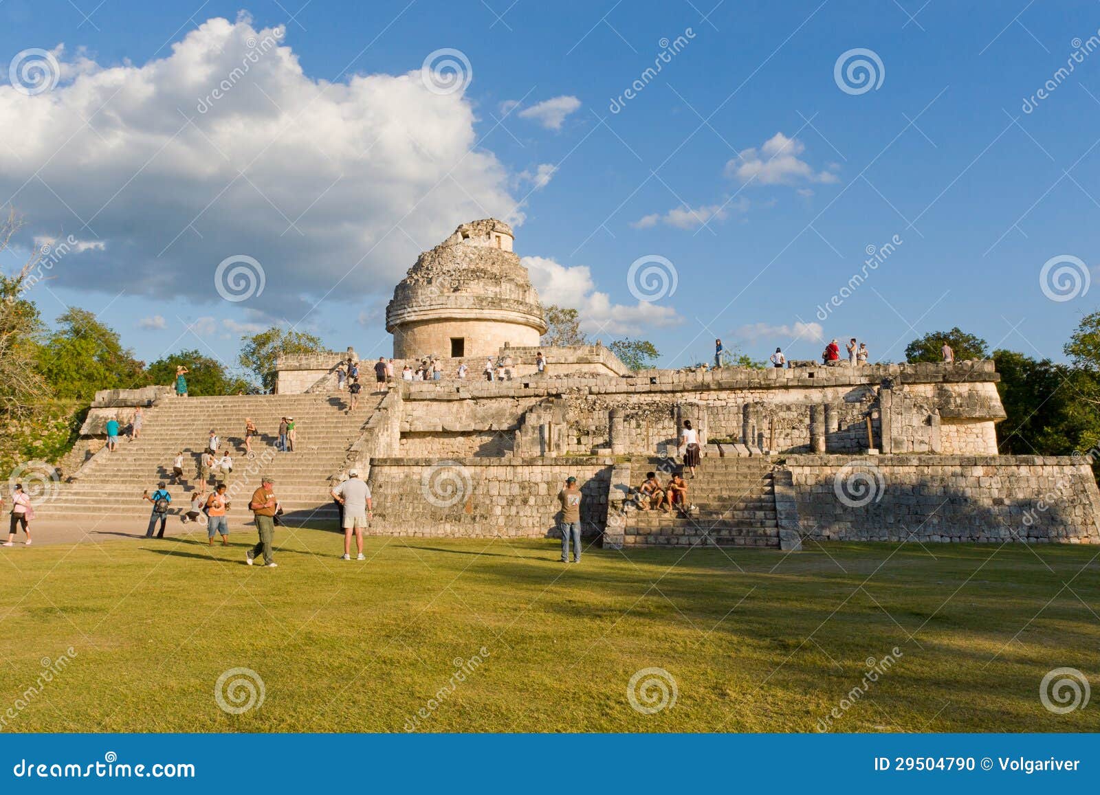 El Caracol is Ancient Maya Observatory in Archaeological Site O ...