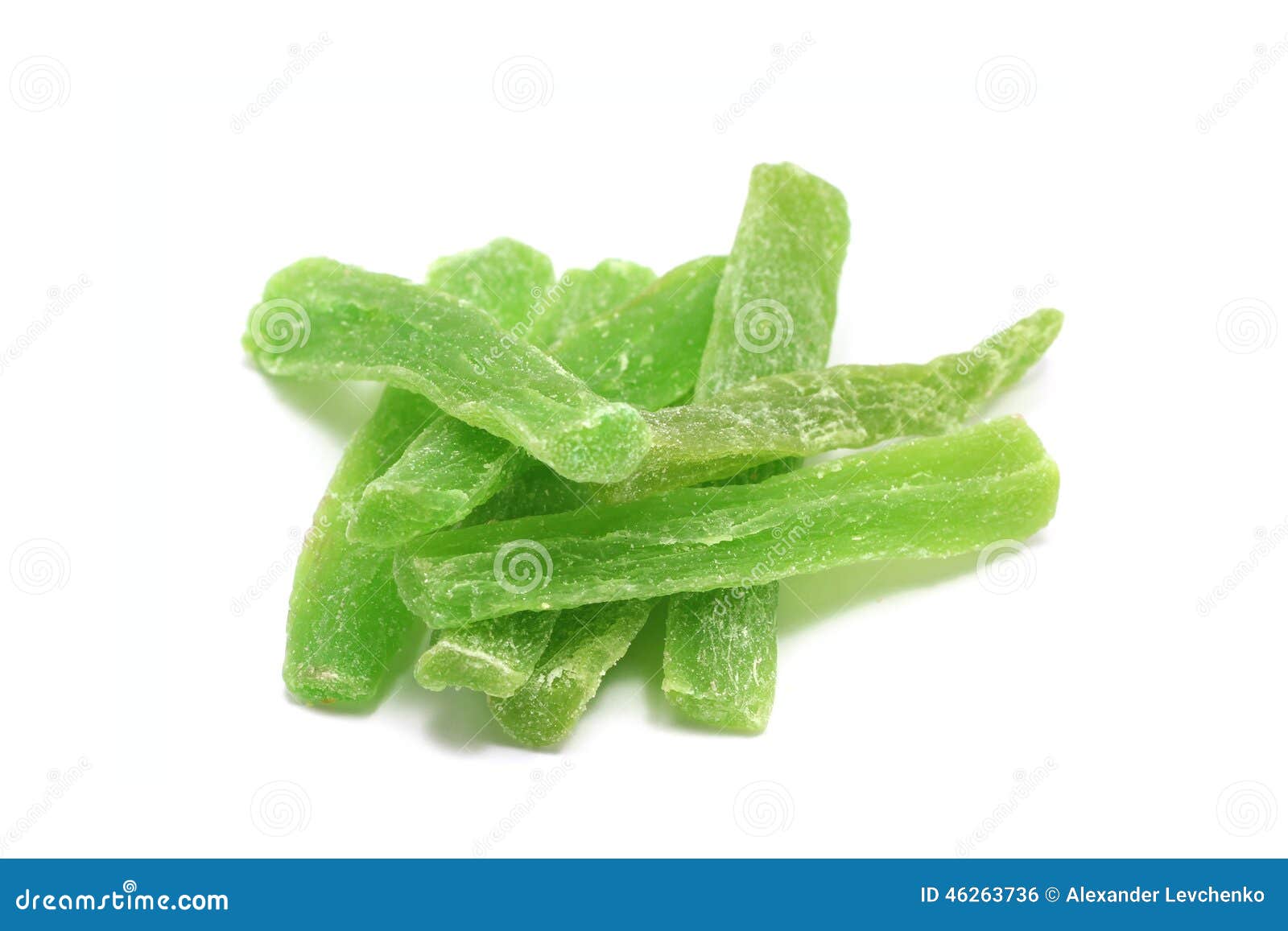 El Caramelo De Los Frutos Secos Es Verde Foto de archivo - Imagen de ...
