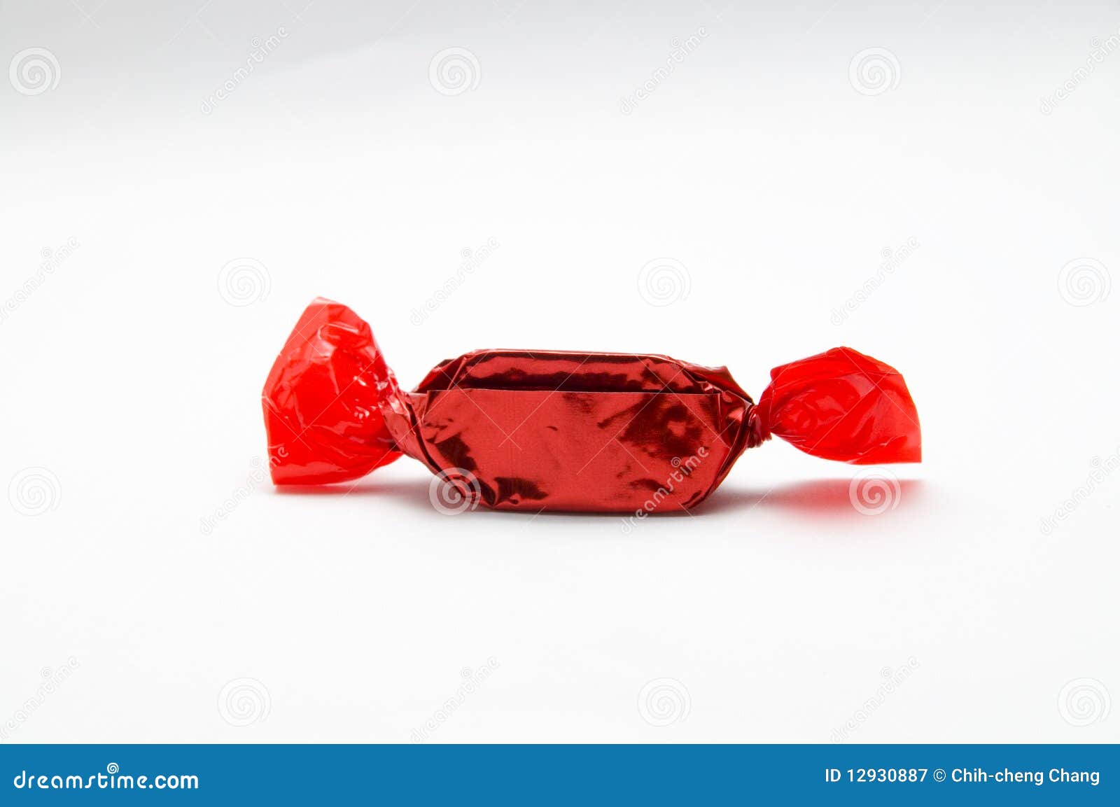 El caramelo rojo imagen de archivo. Imagen de rojo, paquete - 12930887