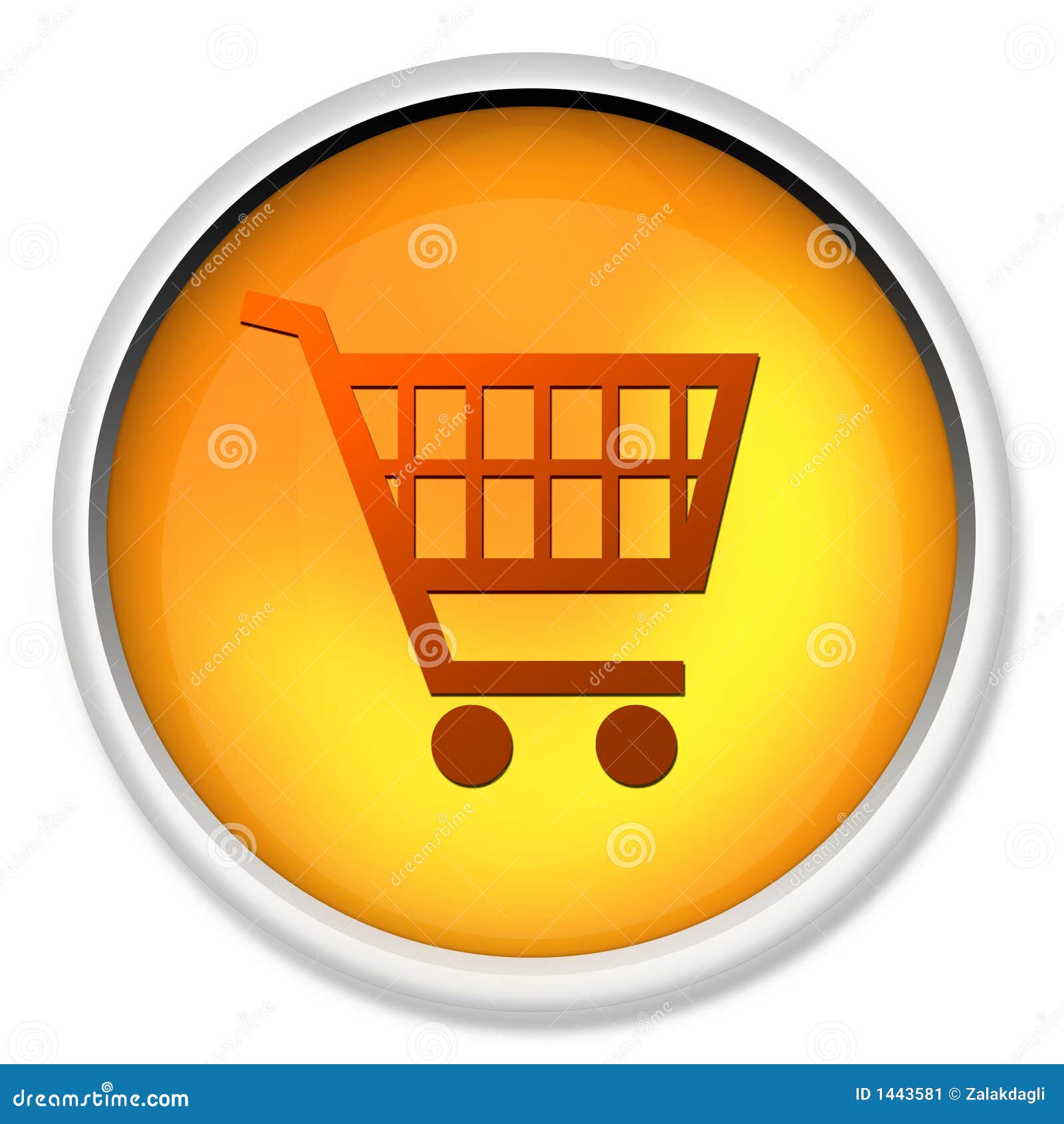 El Carro De Compras, Botón, Icono, Icono Del Web, E-compra, Botón Del ...