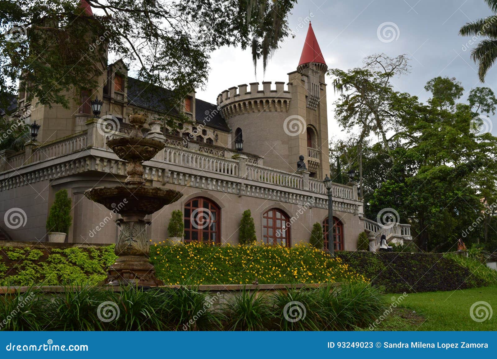 El Castillo museum editorial stock photo. Image of colombia - 93249023