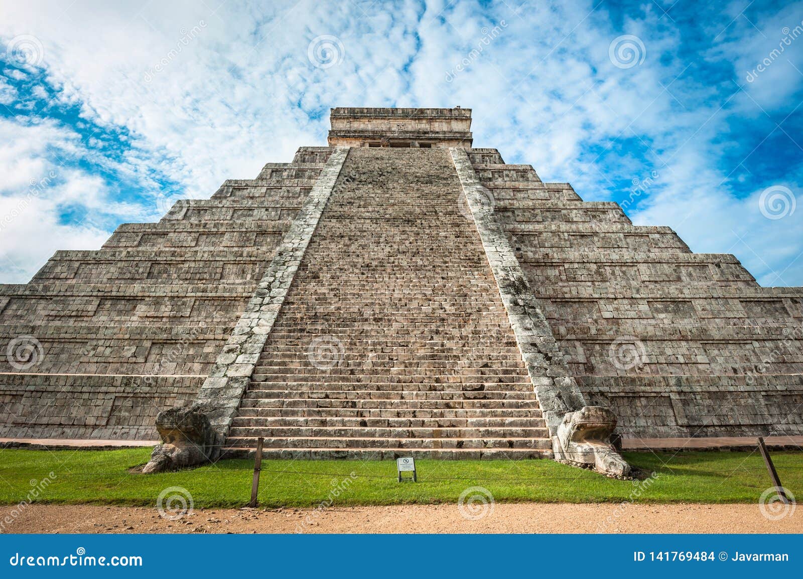 El Castillo or Temple of Kukulkan Pyramid, Chichen Itza, Yucatan ... El Castillo or Temple of Kukulkan Pyramid, Chichen Itza, Yucatan ...