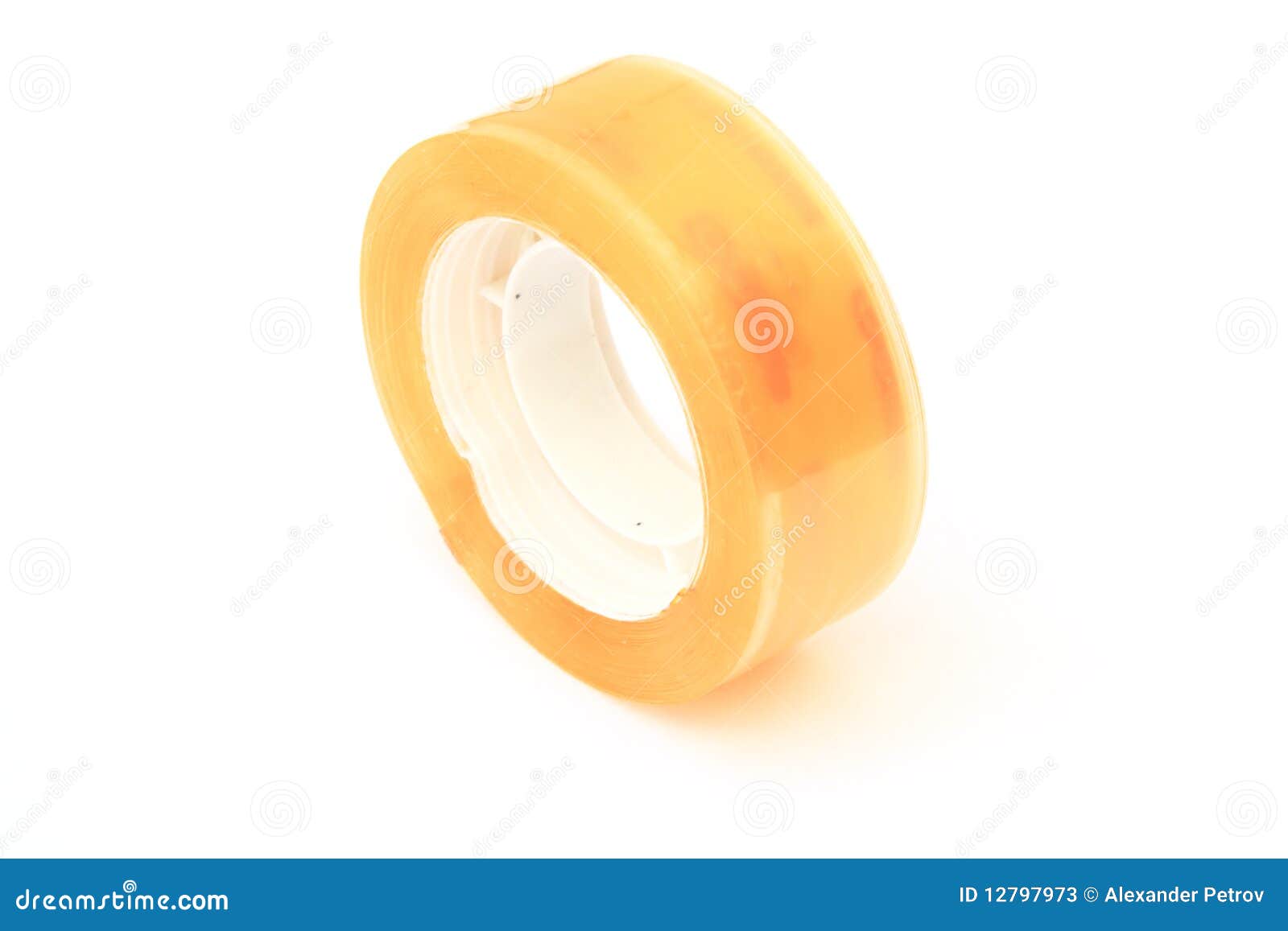 El celo imagen de archivo. Imagen de pegajoso, rodillo - 12797973